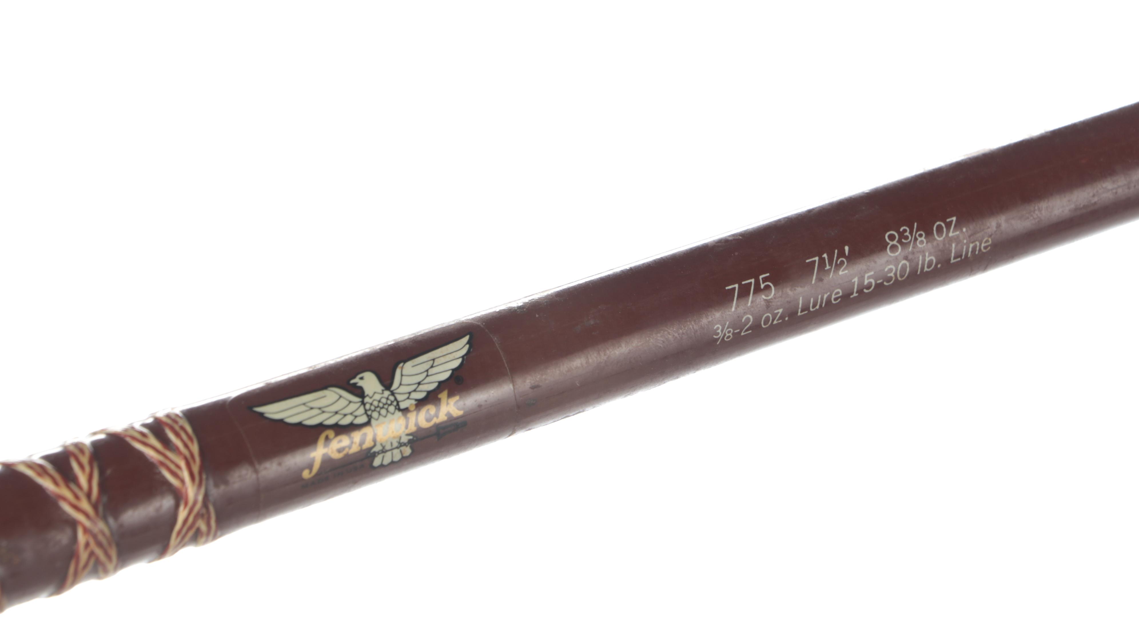 Fenwick Cork Handle Casting Rod with Abu Garcia Round Reel and More | EBTH