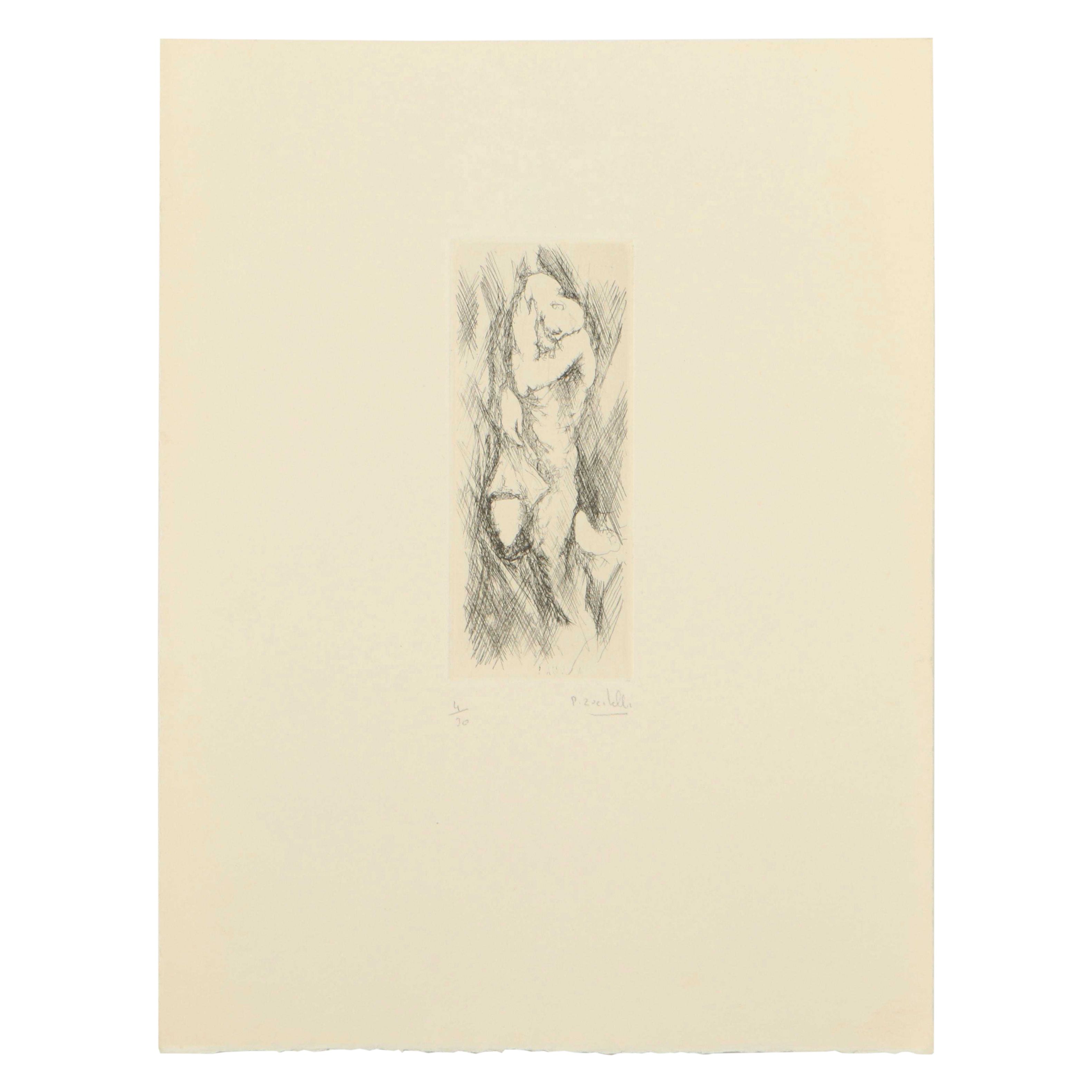 Pierre Zucchelli Figurative Etching | EBTH