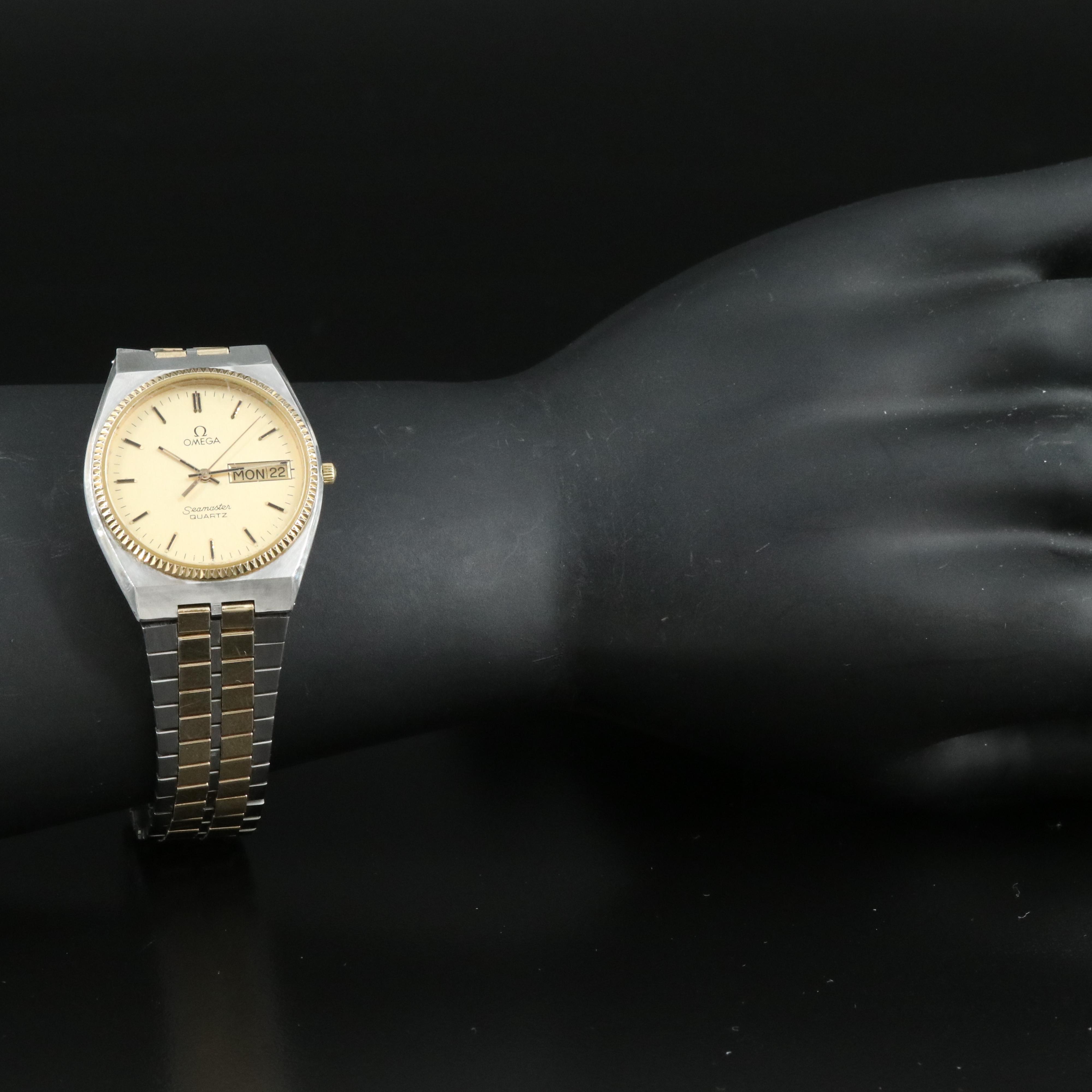 1982 Omega Seamaster Quartz Wristwatch | Everything But The House