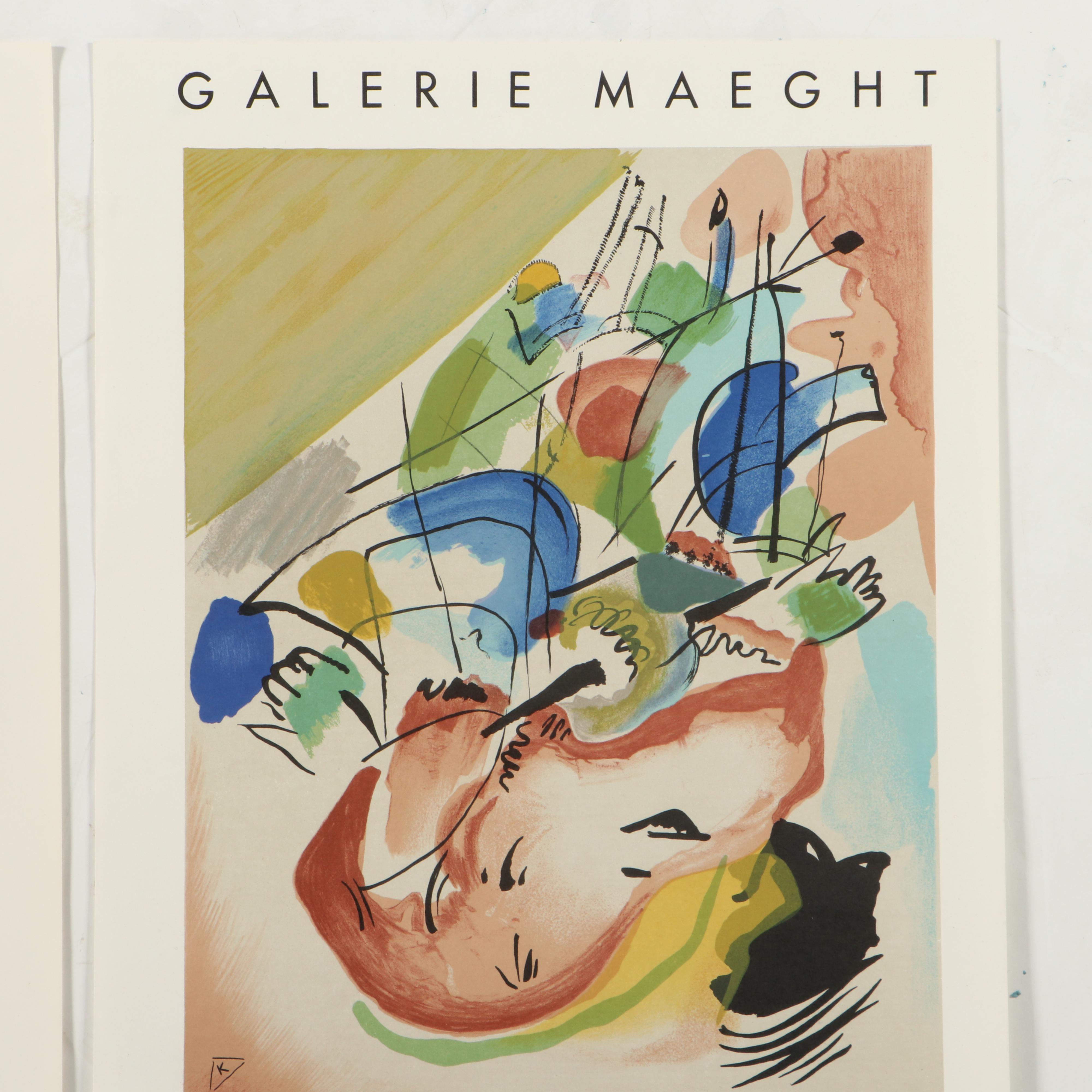Georges Braque, Wassily Kandinsky and Andre Derain Galerie Maeght ...