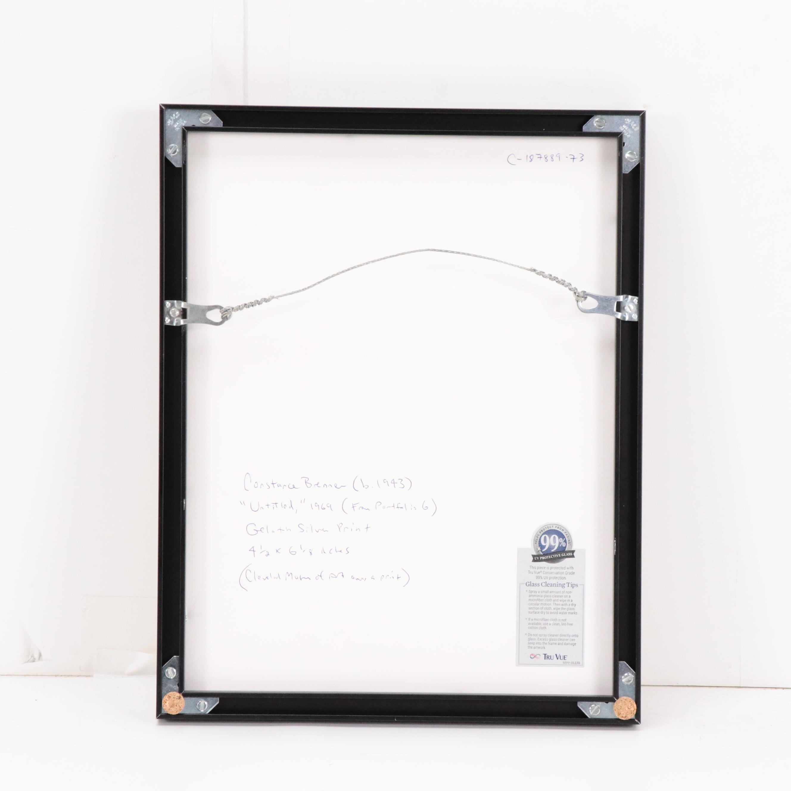 Constance Brenner Silver Gelatin Print "Untitled," 1969 | EBTH