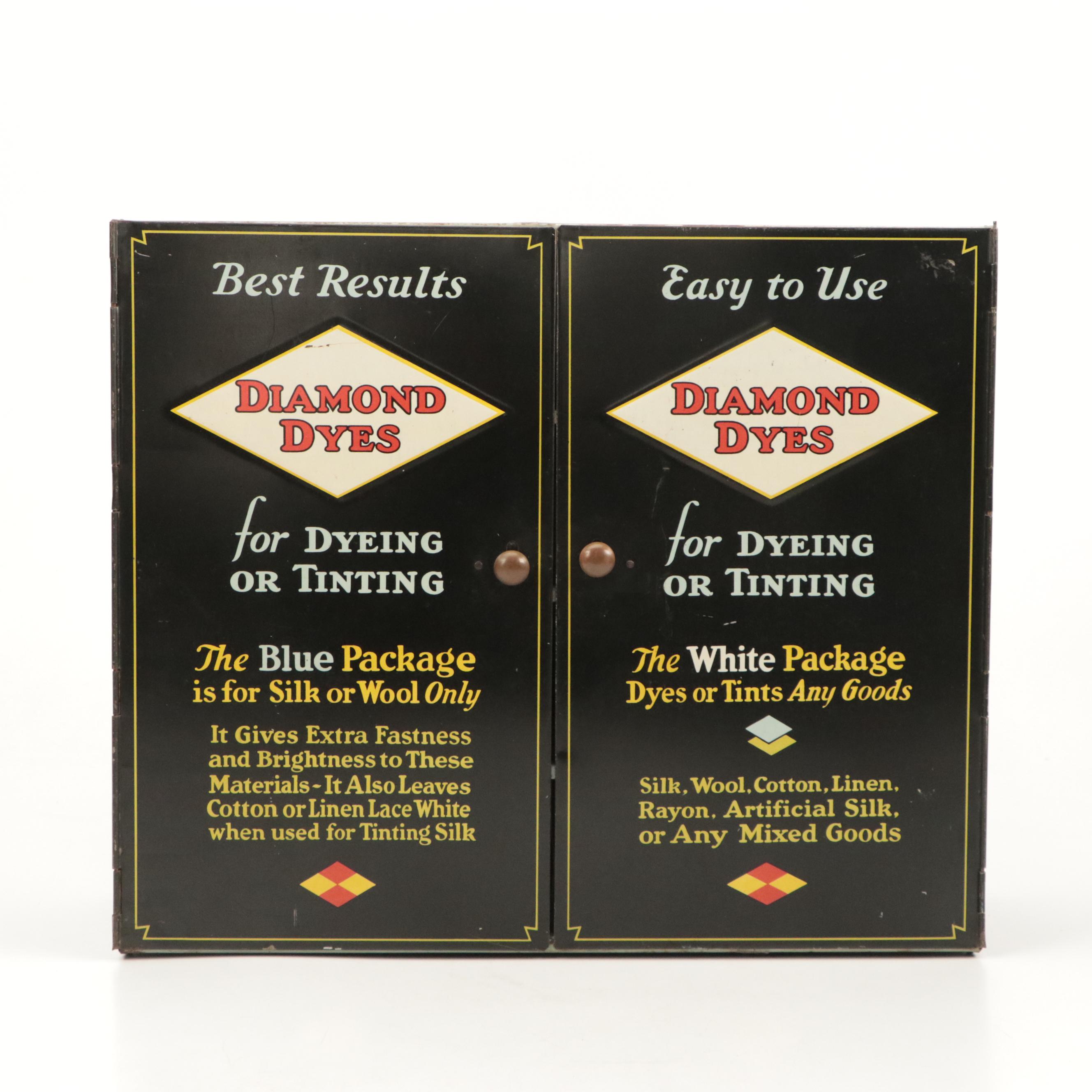 Diamond Dyes Mercantile Counter Cabinet, Early to Mid 20th Century | EBTH