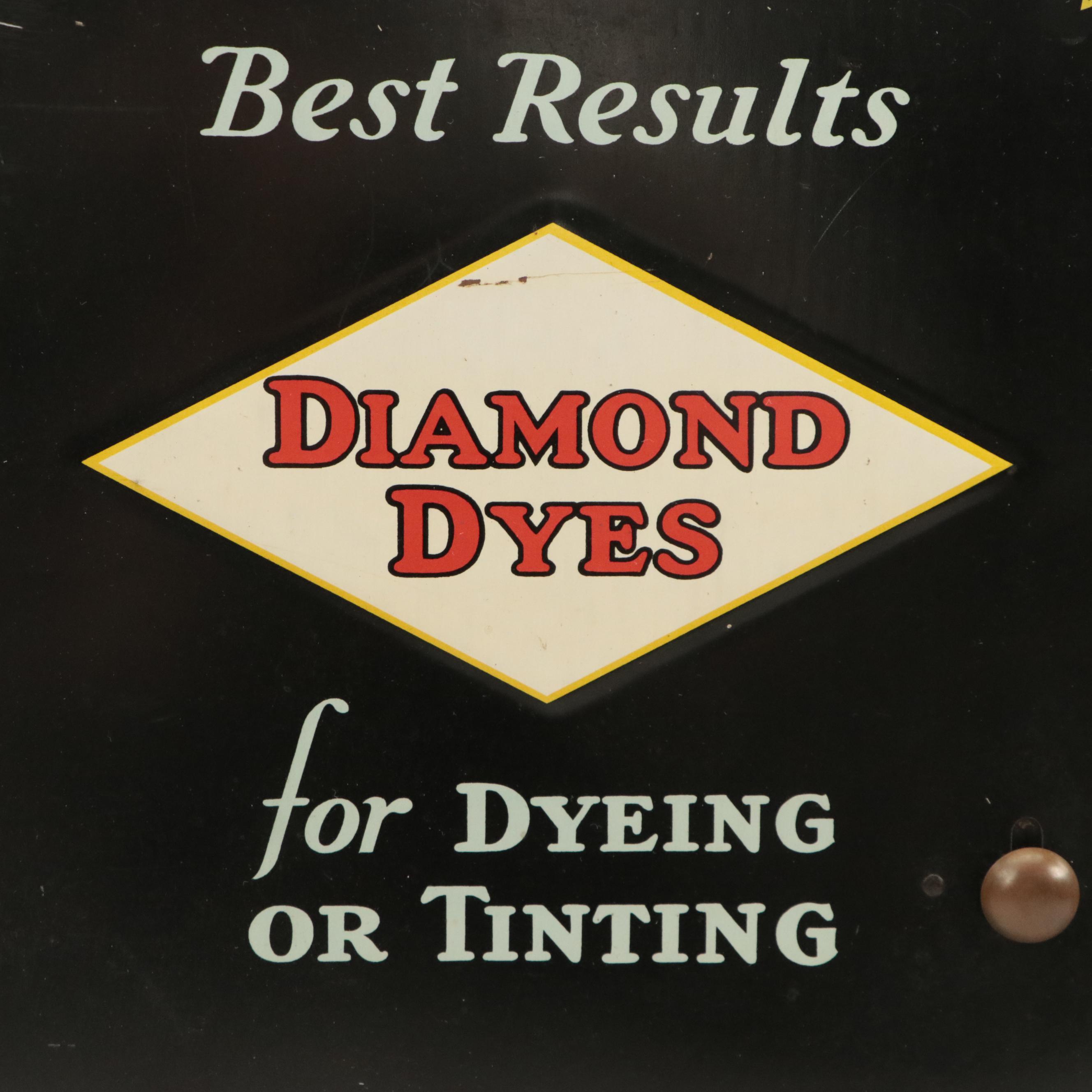 Diamond Dyes Mercantile Counter Cabinet, Early to Mid 20th Century | EBTH