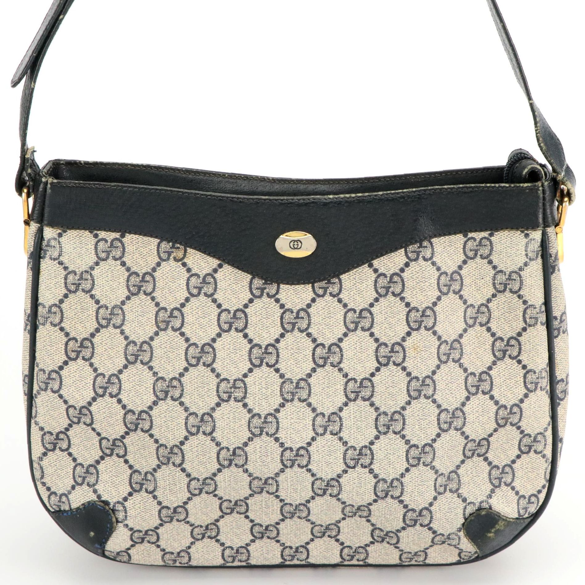 Gucci Accessory Collection Supreme Canvas and Cinghiale Leather ...