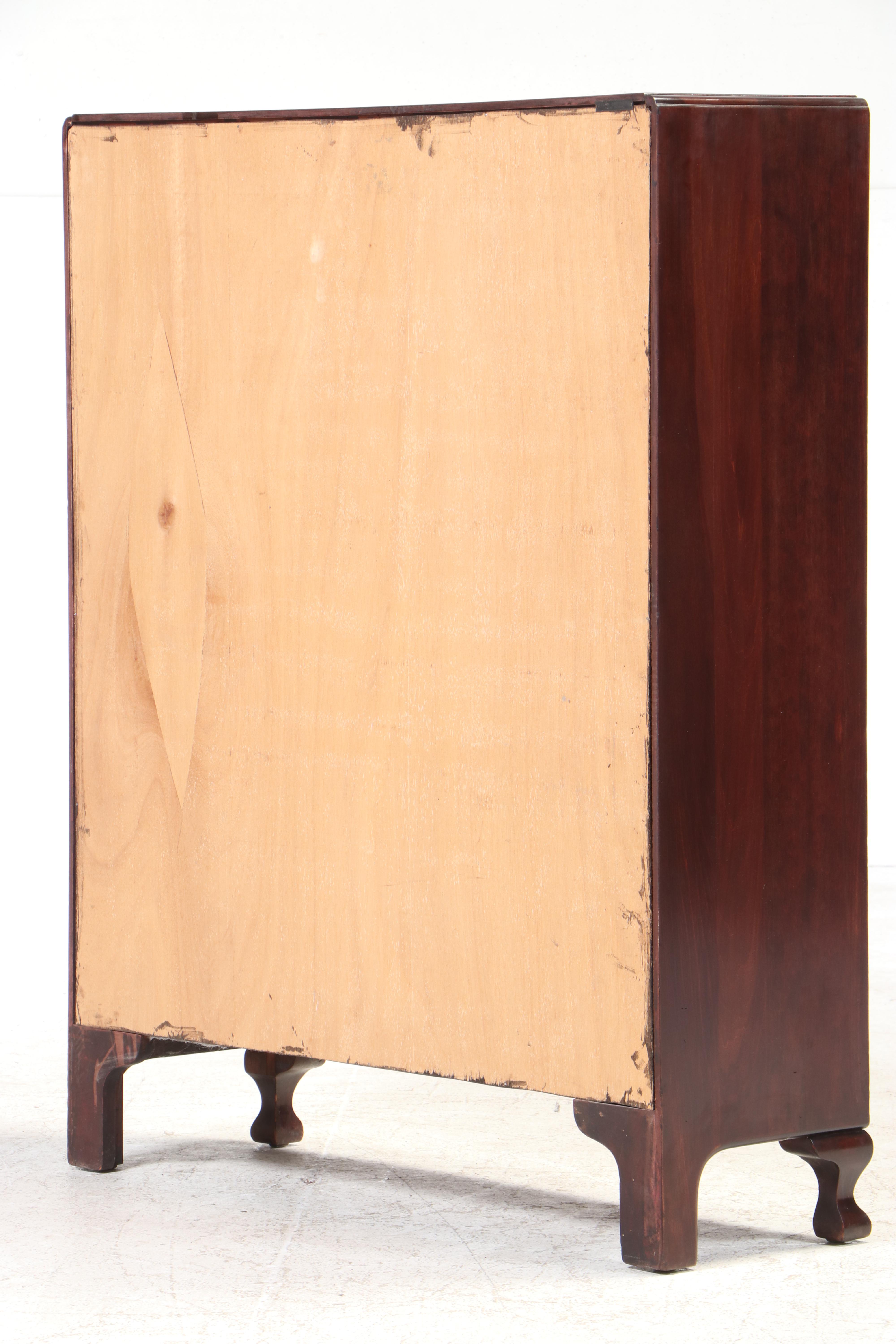 Stern Brothers Colonial Revival Mahogany-Stained Bookcase, Early 20th ...