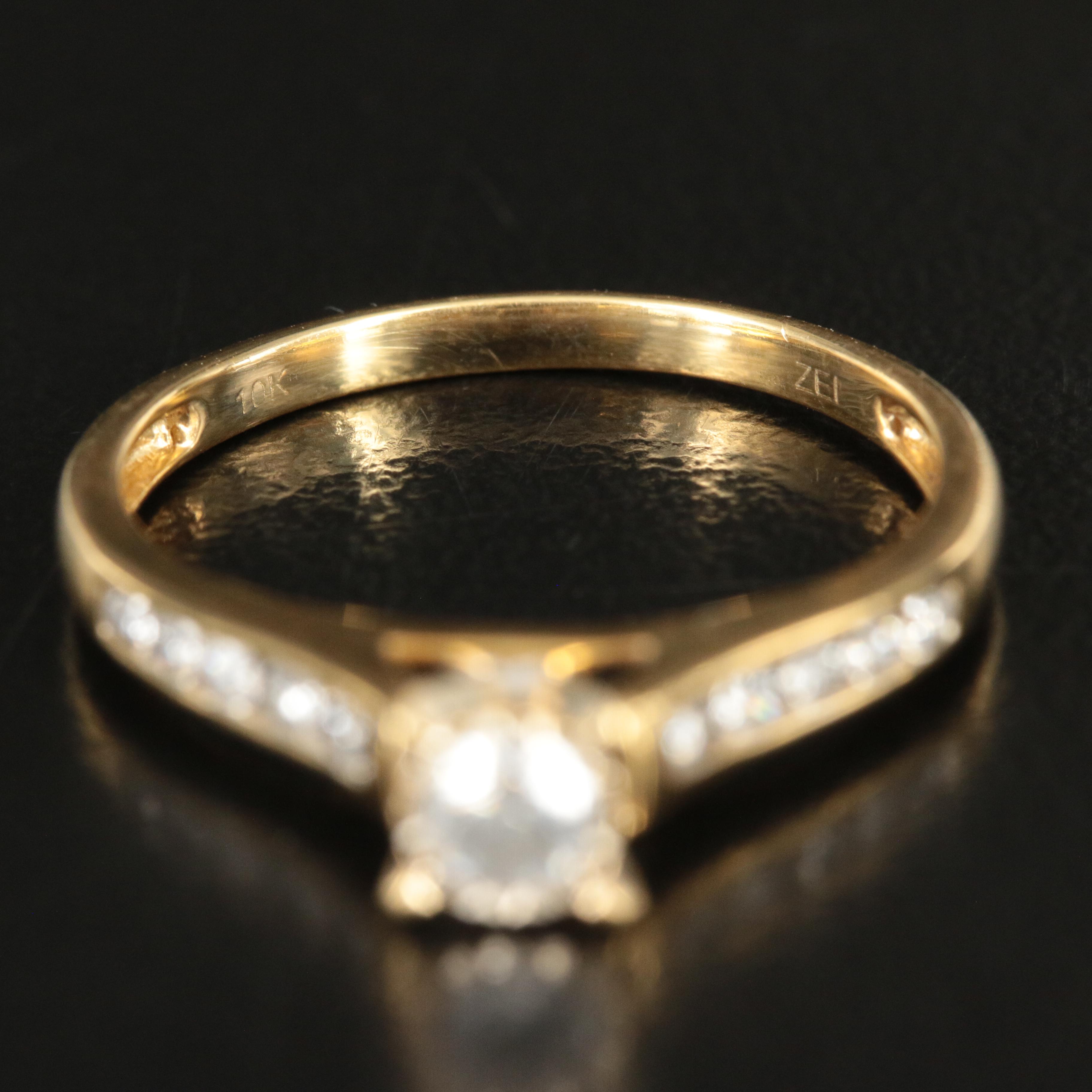 10K 0.33 CTW Diamond Ring | EBTH