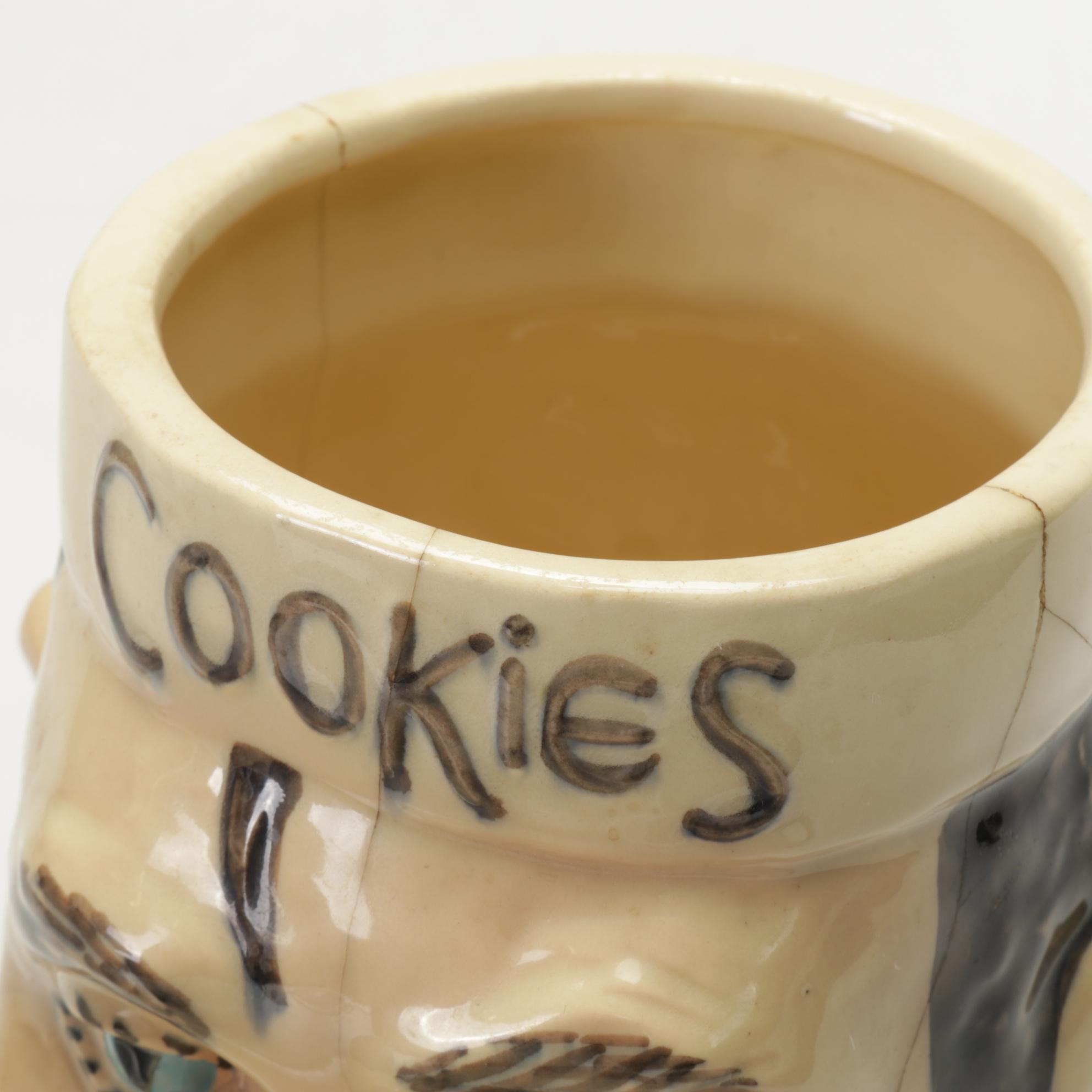 McCoy Pitcher and Basin, Low Teapot and Unbranded Chef Cookie Jar | EBTH