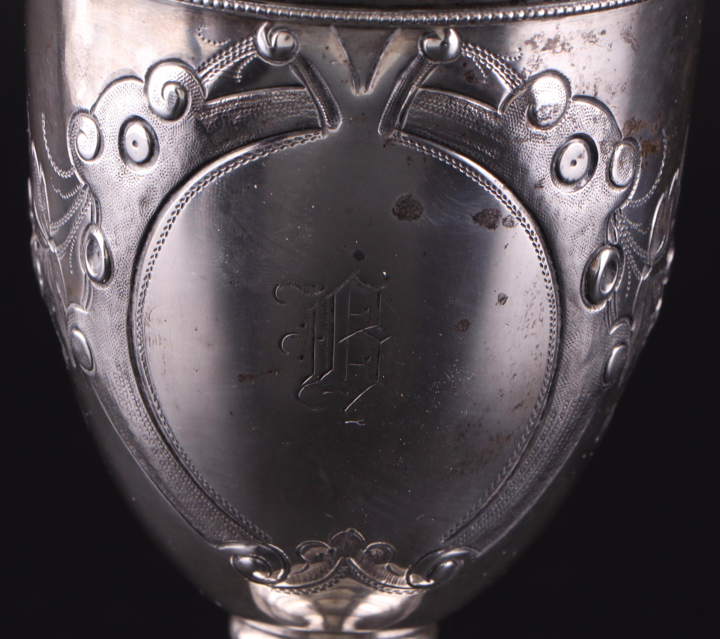 Fisher Sterling Silver Toothpick Holders with Coin Silver Tableware ...