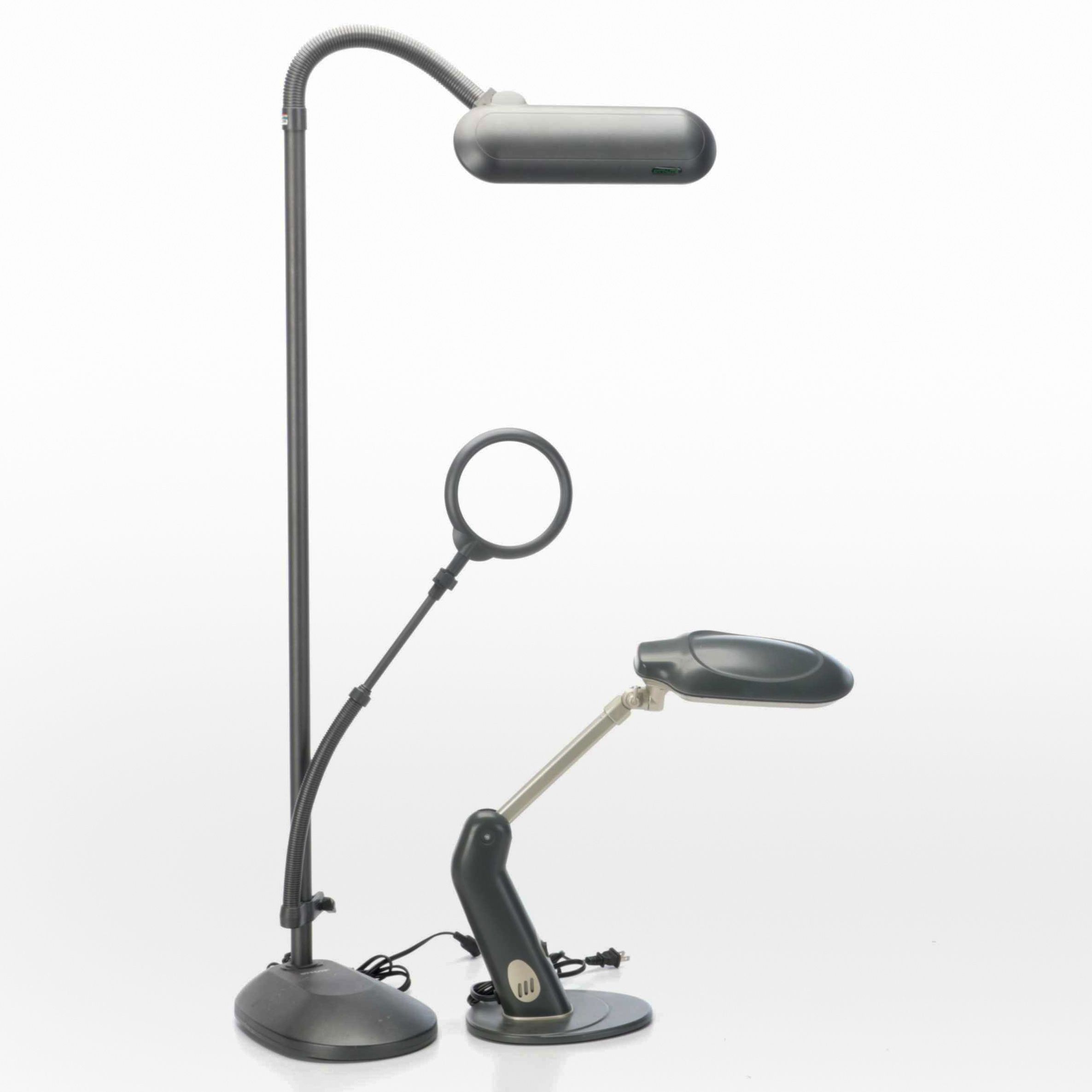 Ott-Lite Floor and Table Task Lamps | EBTH