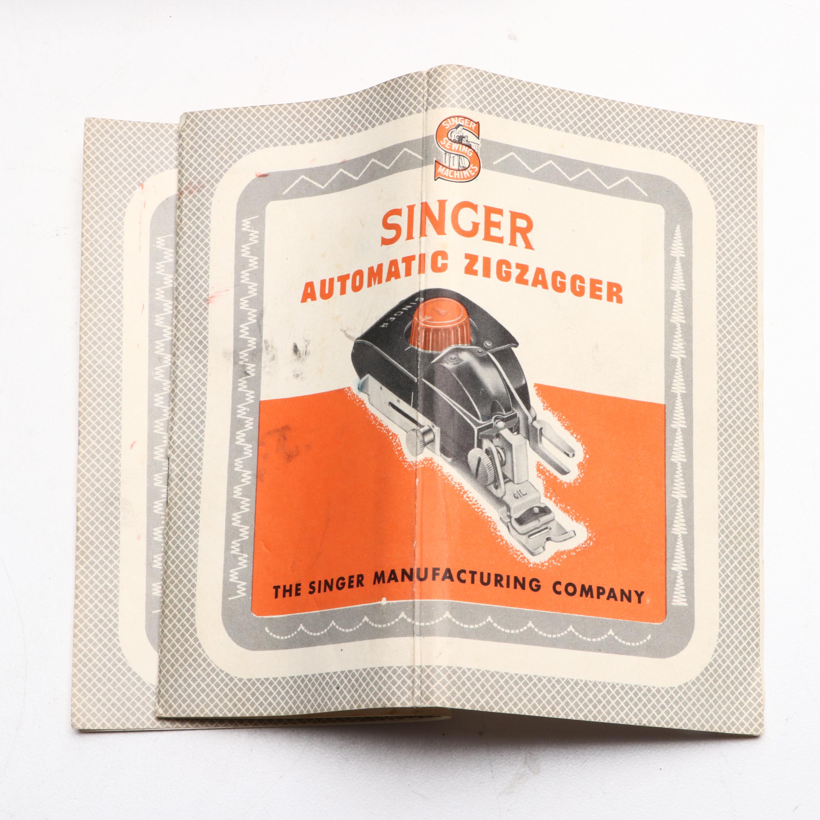 Thacker Coal Sign, Singer Automatic Zigzagger with Other Ephemera | EBTH