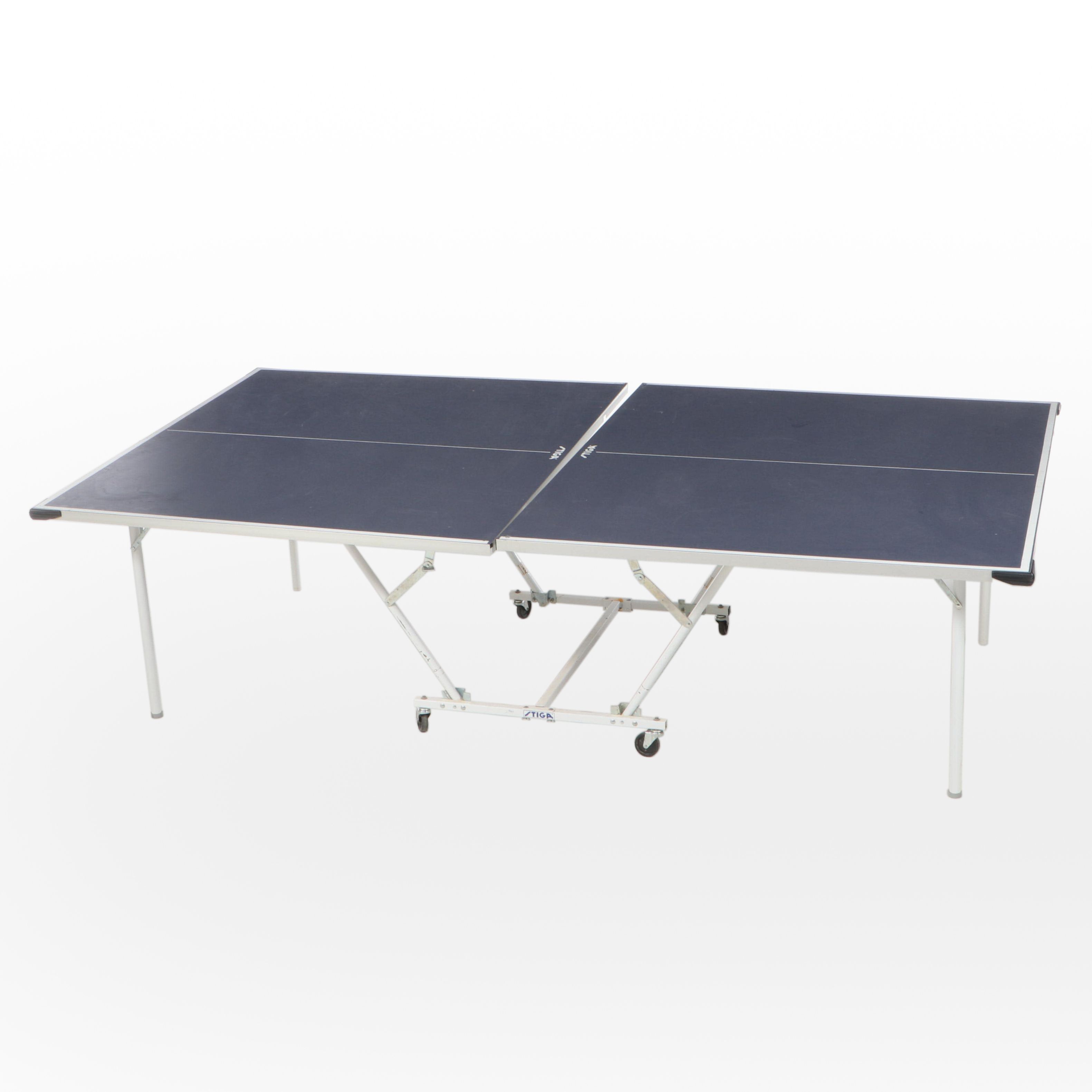 Stiga Ping Pong Table with Paddles | EBTH