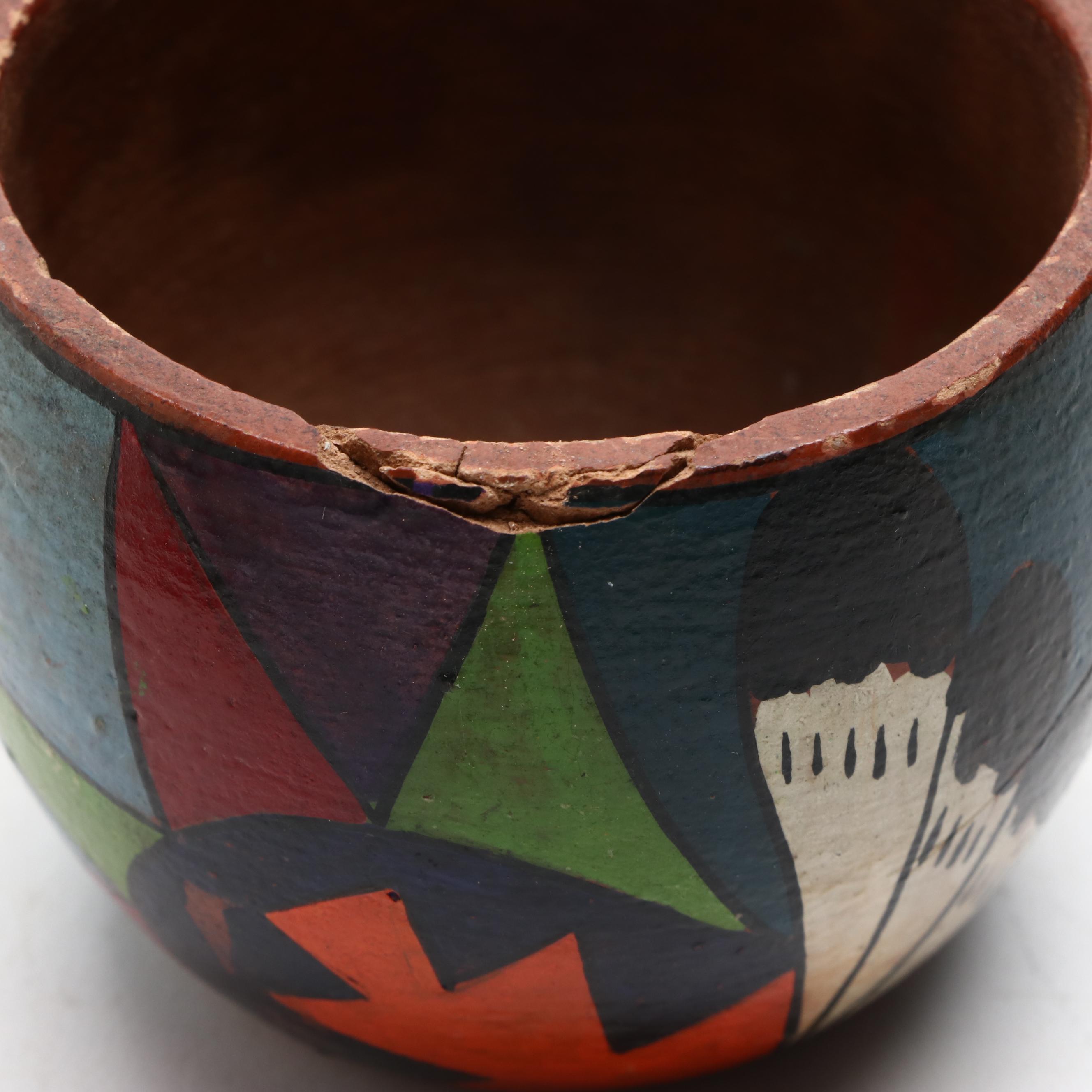 Southwestern Style Wedding Vases with Other Pottery, Mid- Late 20th ...