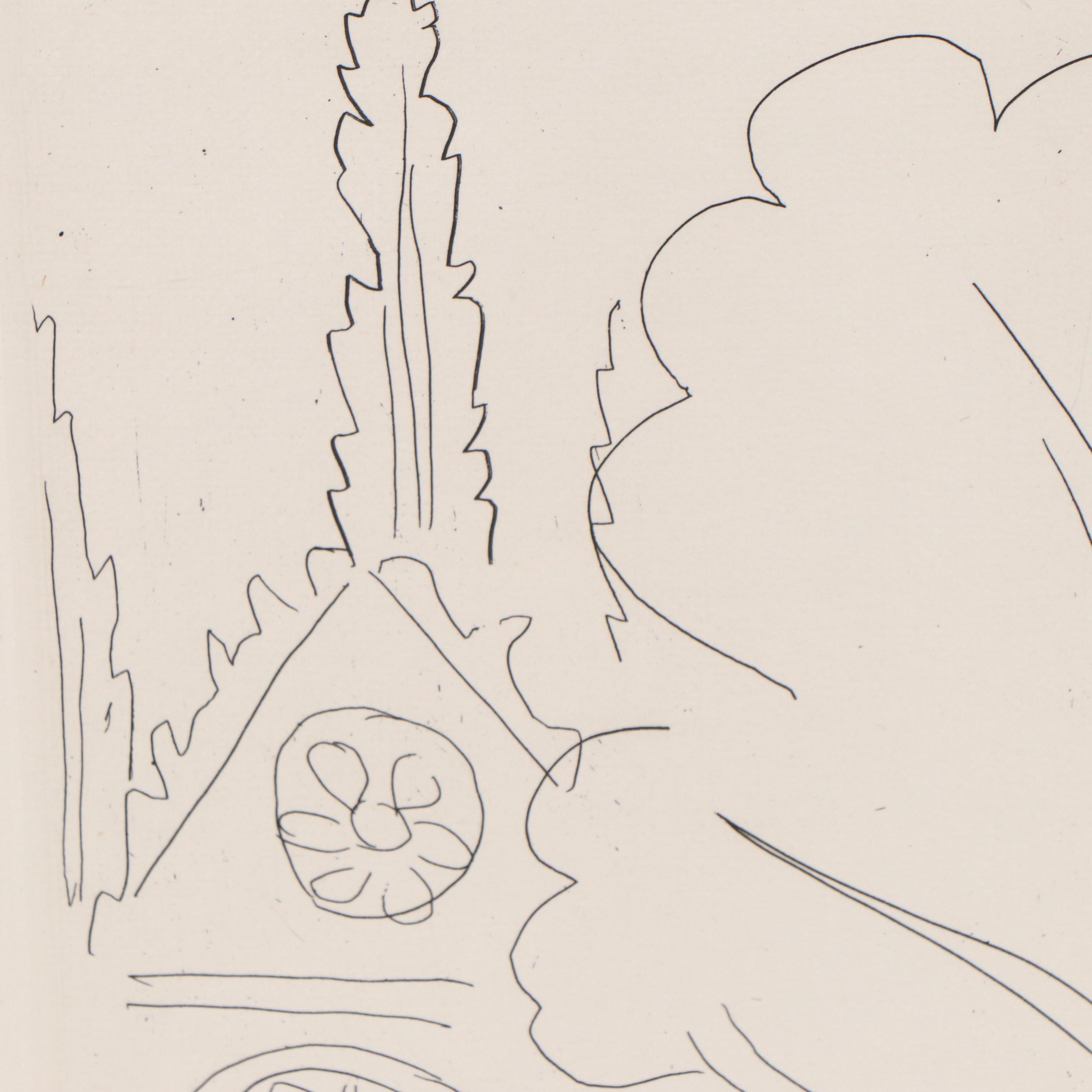 Henri Matisse Etching "La Cité-Notre Dame," 1937 | EBTH