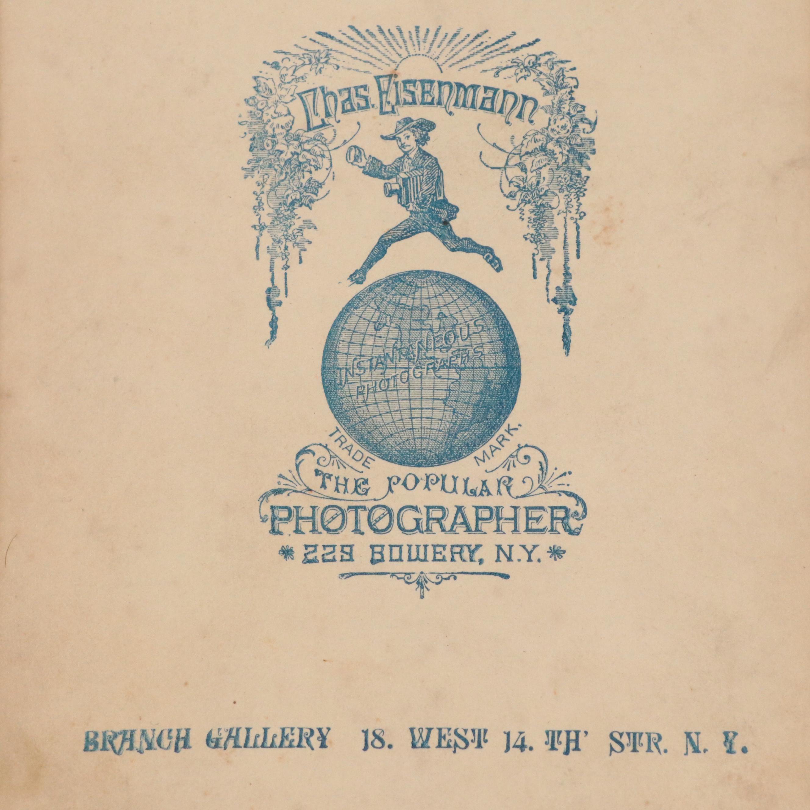 Cabinet Card of Moung Phoset and Mah Phoon, The Sacred Hairy Family of ...