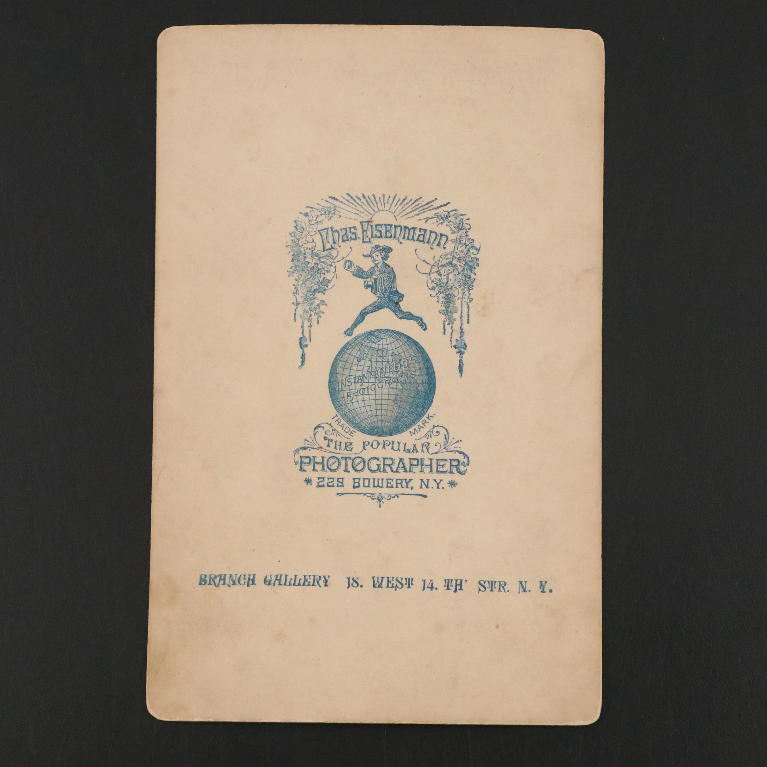 Cabinet Card of Moung Phoset and Mah Phoon, The Sacred Hairy Family of ...