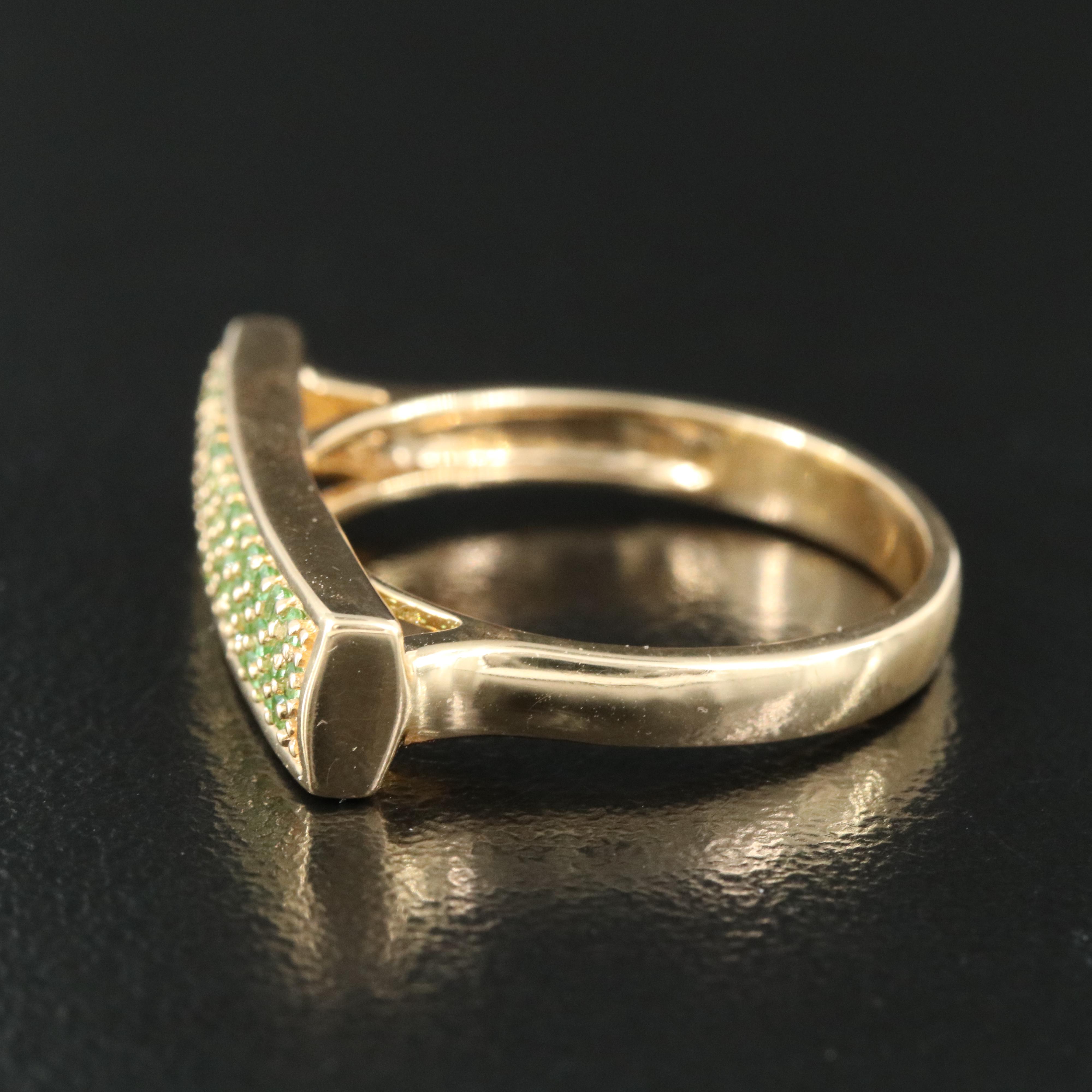 Chromia 18K Tsavorite Ring | EBTH