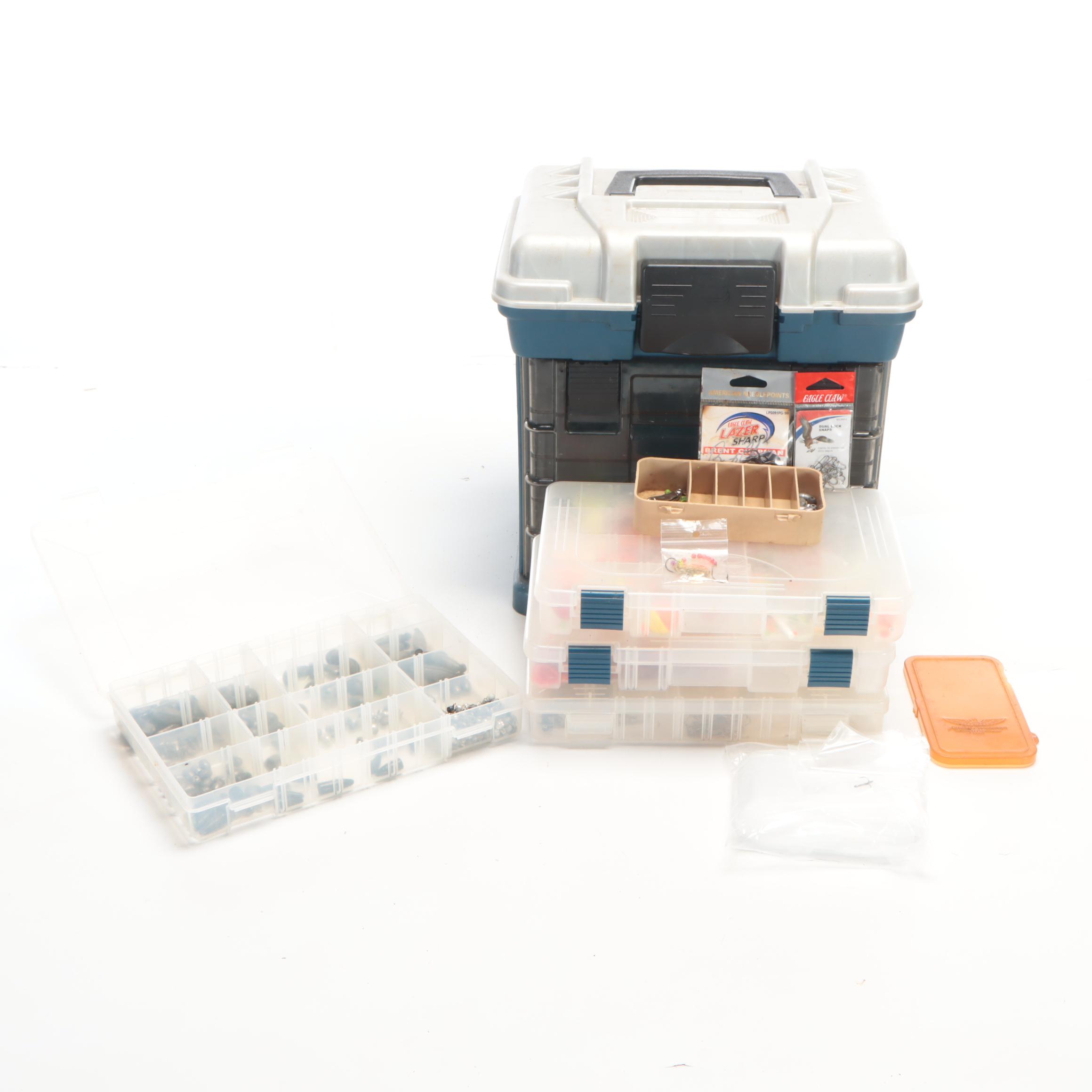 Fish Nets, Reels, Rods, Tackle Box | EBTH