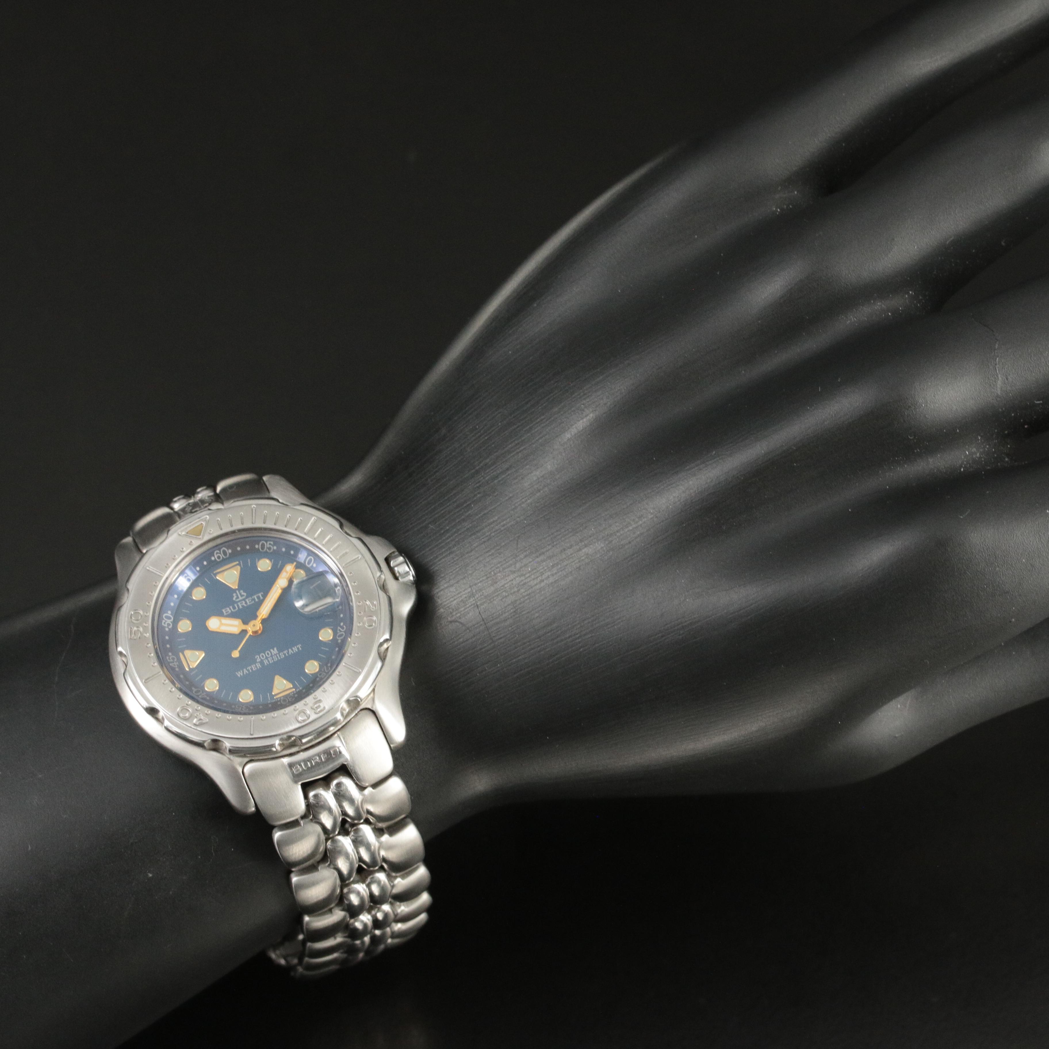 Burett 200 Meter Sport Wristwatch | EBTH