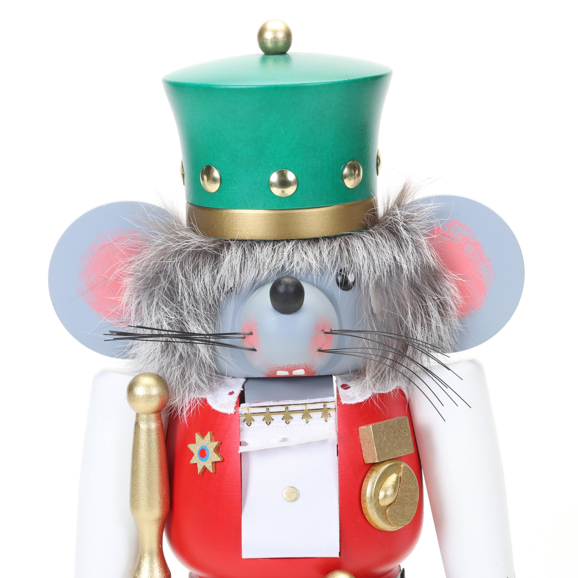 Two German Nutcrackers Featuring KG Stracoland Colmnitz Mouse Soldier ...