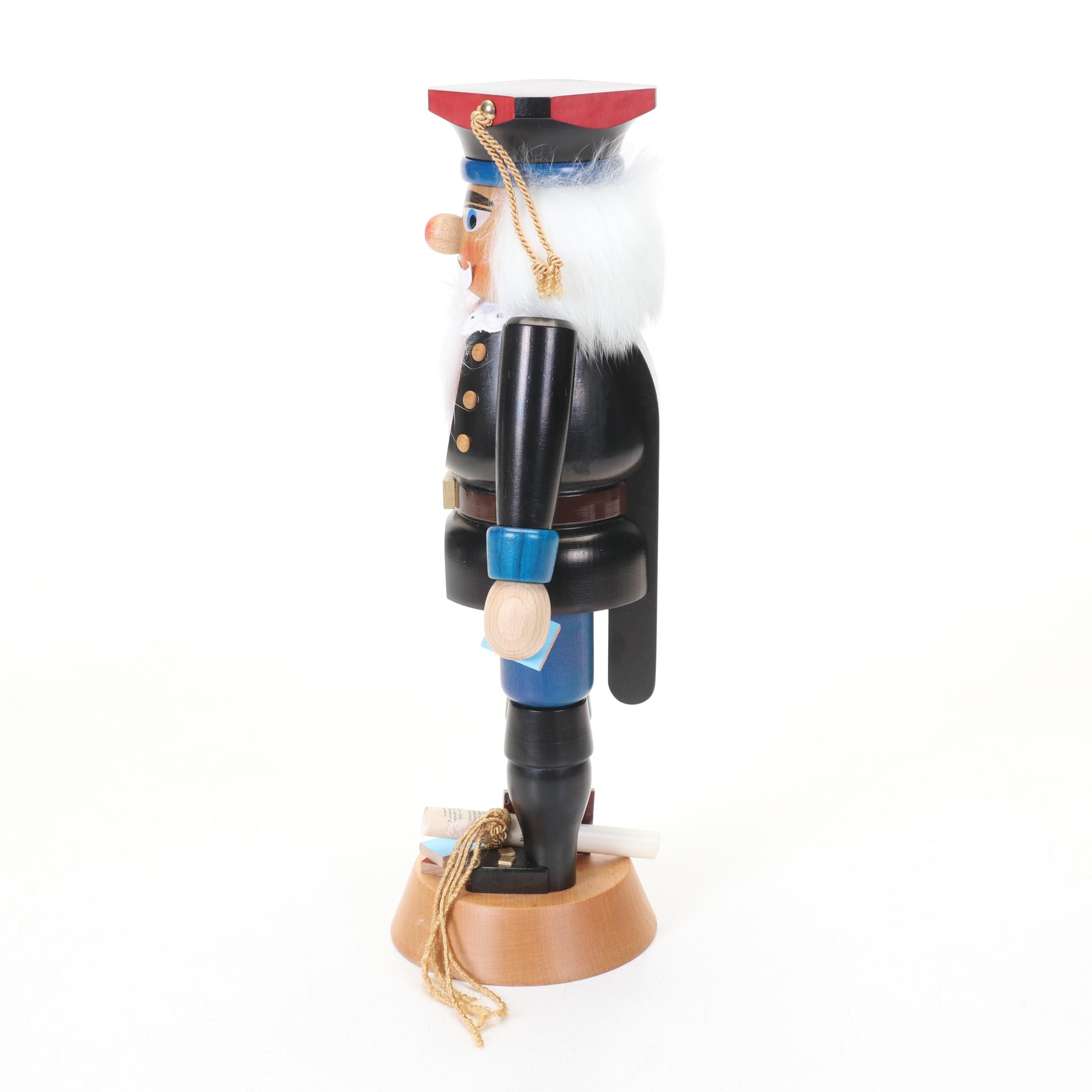 Two German Nutcrackers Featuring KG Stracoland Colmnitz Mouse Soldier ...
