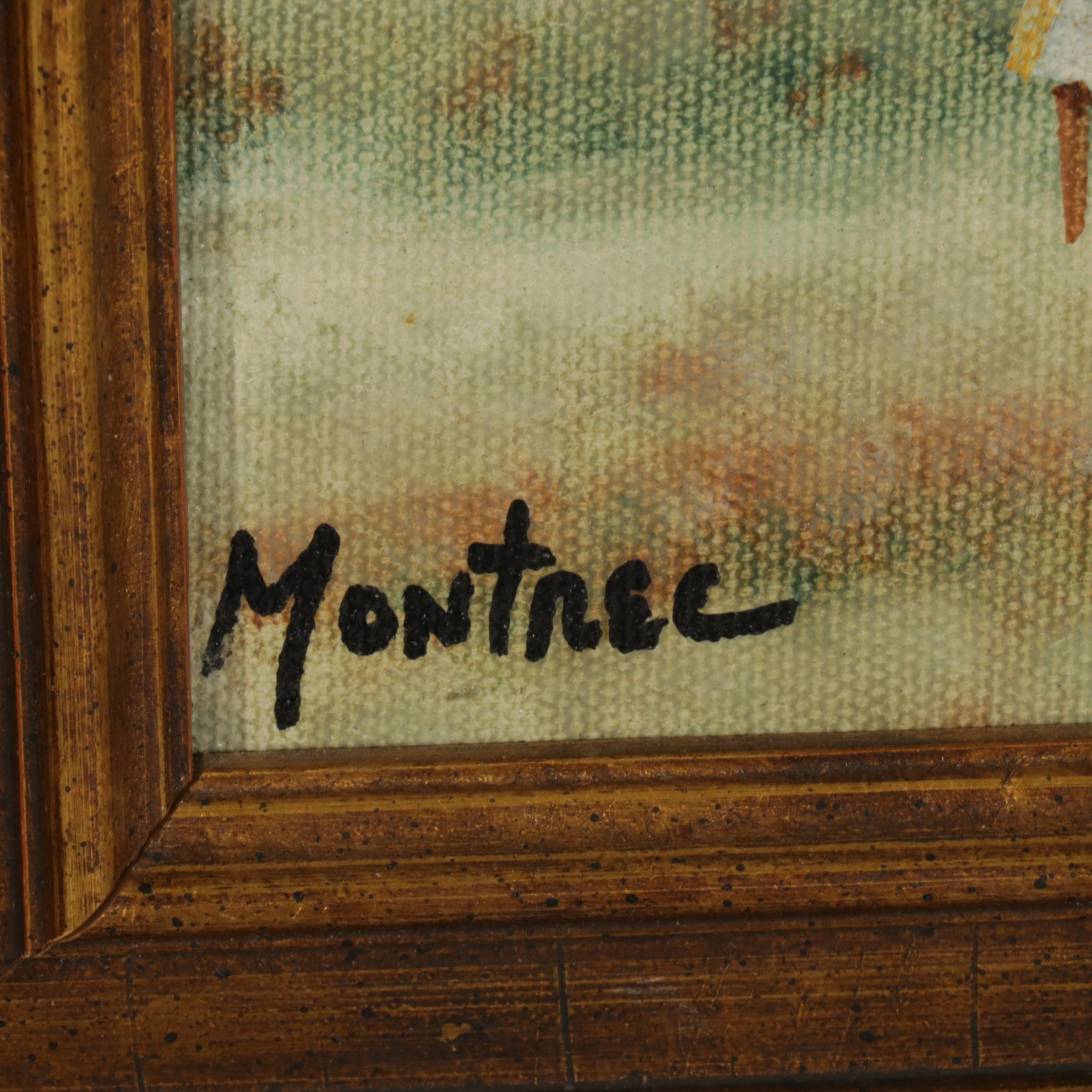 Eileen Jones Montrec Landscape Oil Painting, Late 20th Century | EBTH