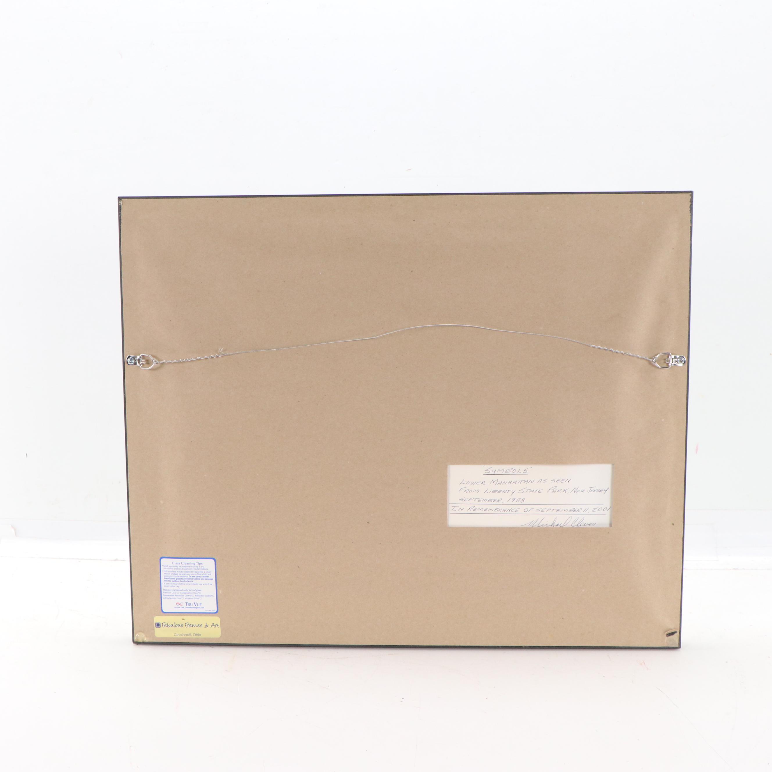 Michael Clever Chromogenic Photograph of the Twin Towers "Symbols ...