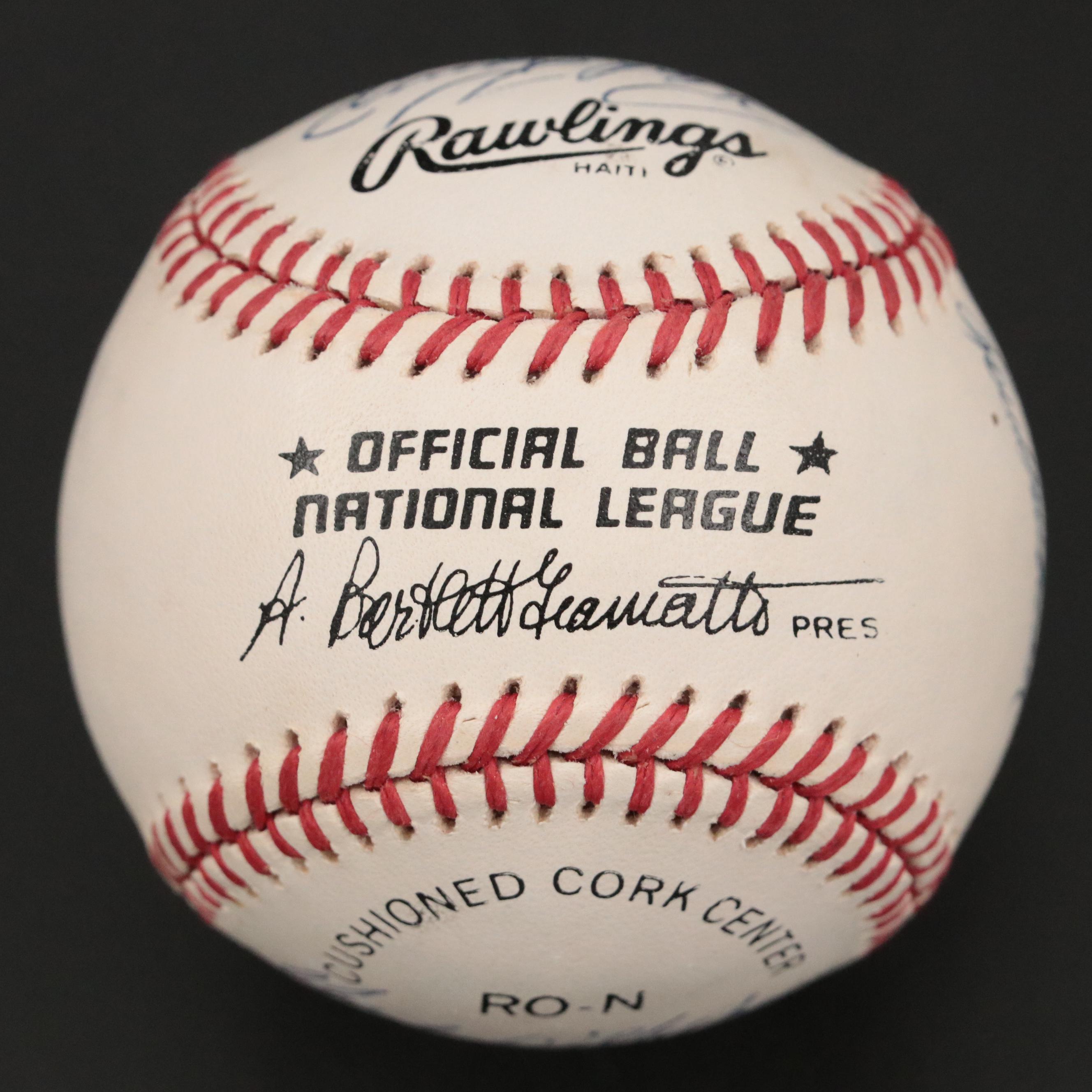 Duke Snider, Stan Musial, Johnny Mize, and More Signed Rawlings ...