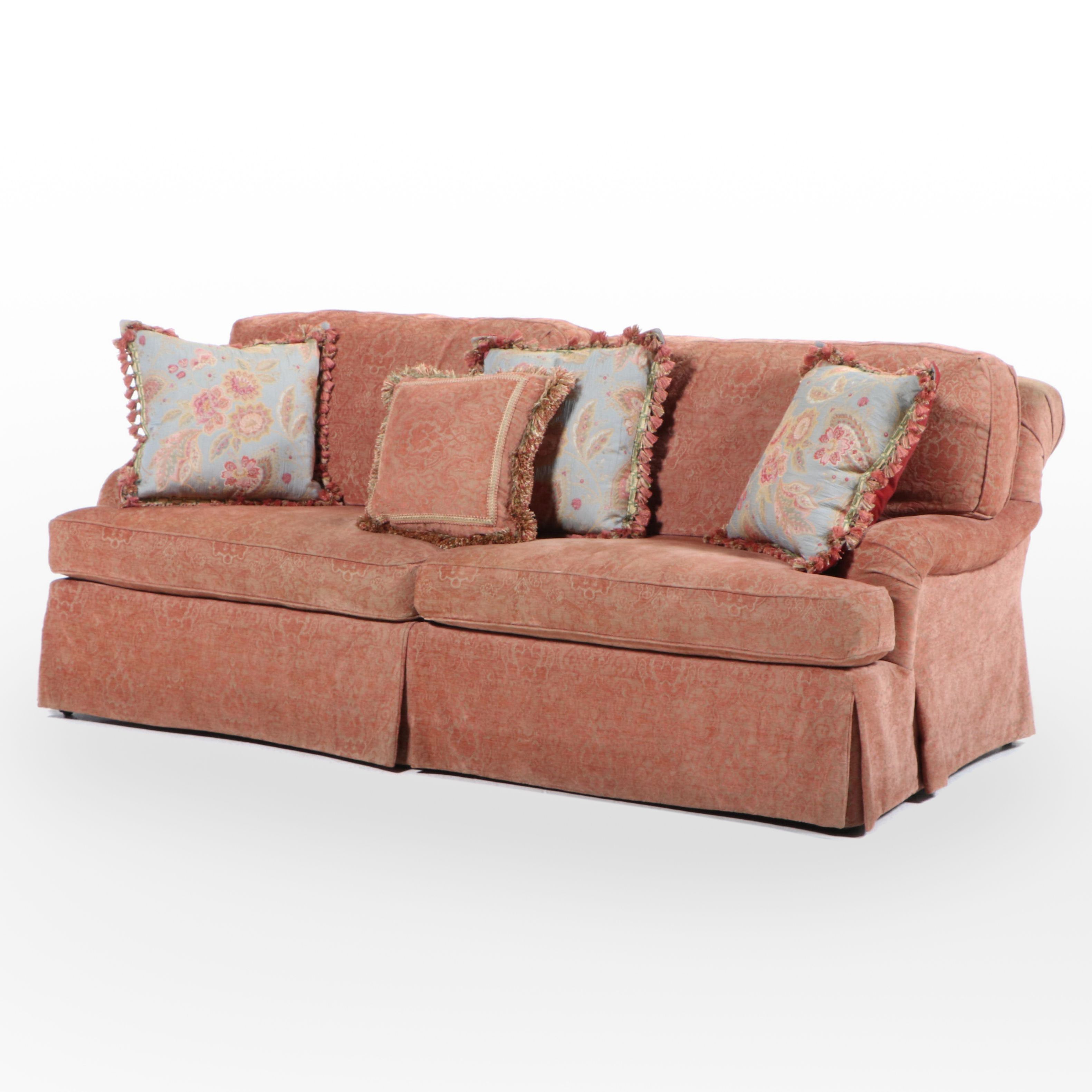 Custom-Upholstered English Roll-Arm Sofa | EBTH