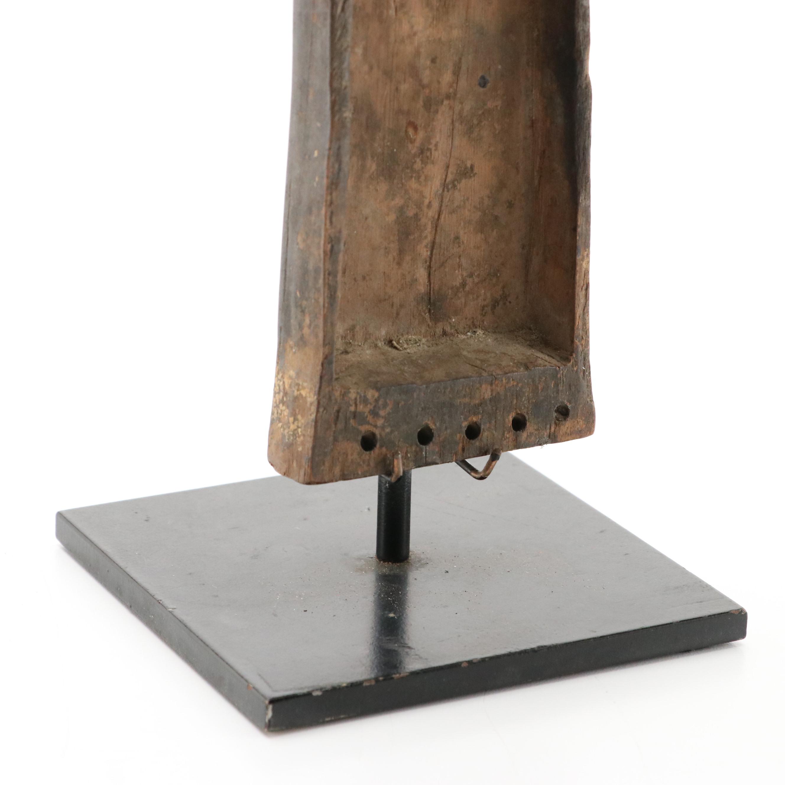 Zigua Style Carved Wood "Enanga" Trough Zither Stringed Instrument | EBTH