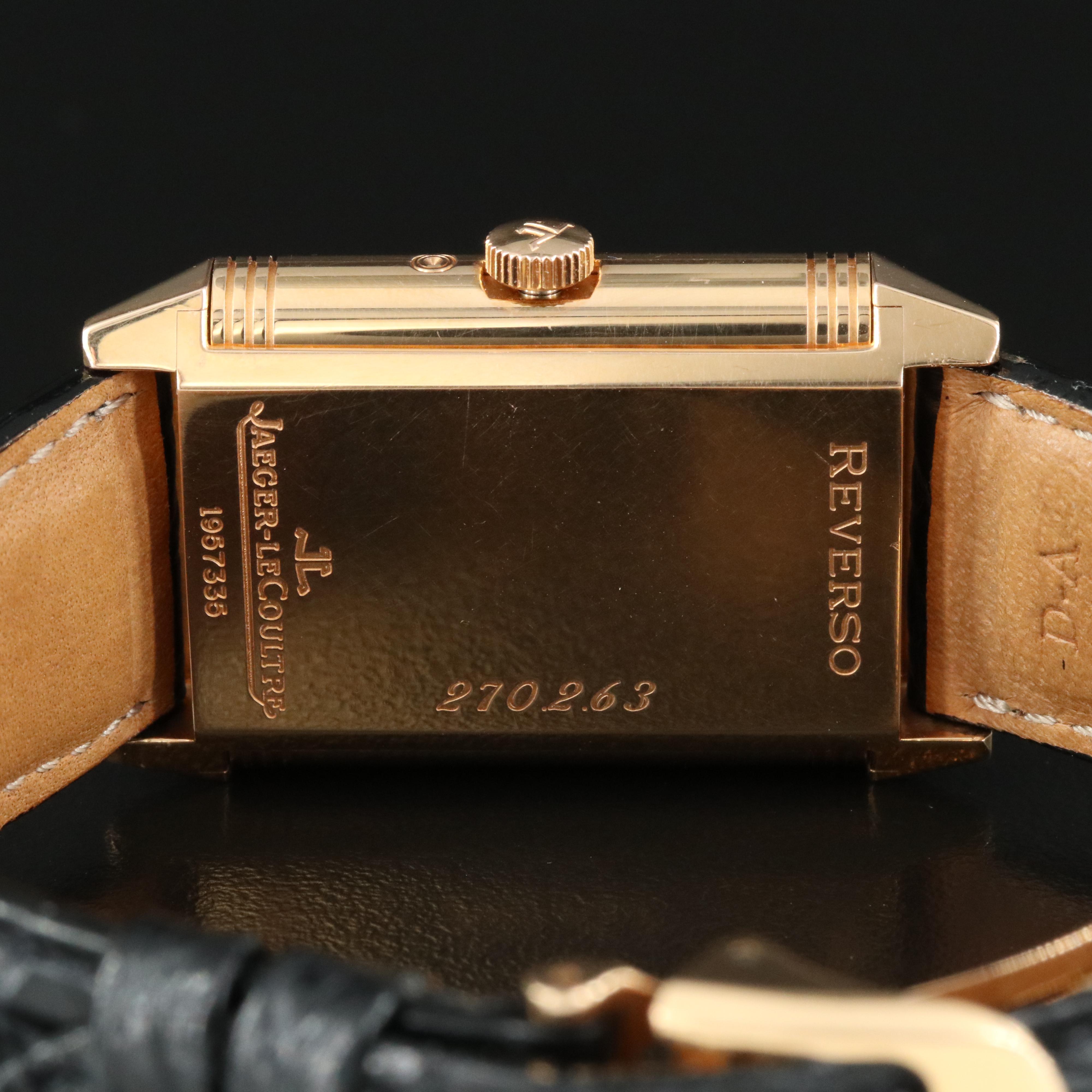 18K Jaeger-LeCoultre Reverso Sun Moon Watch | EBTH
