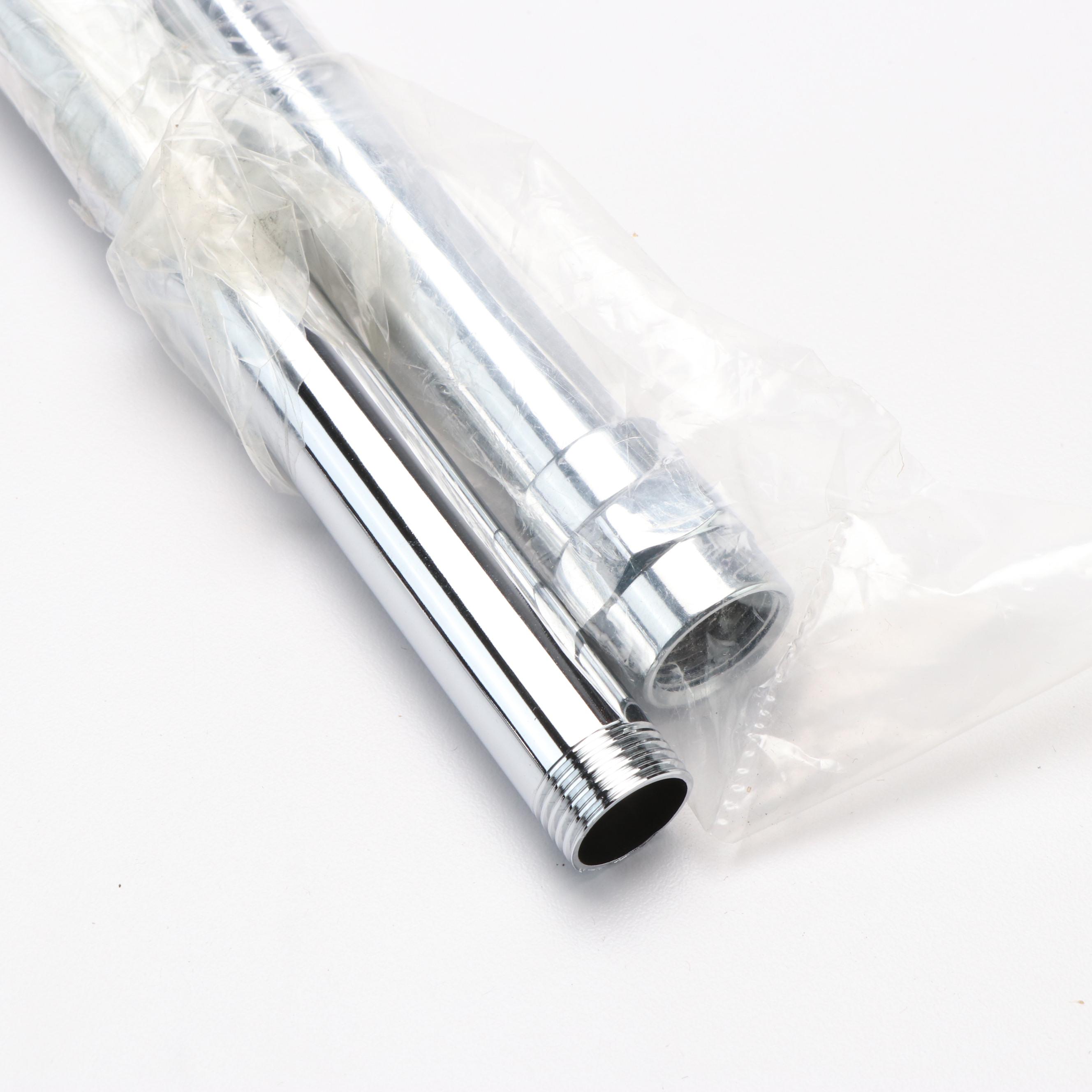 Chrome Finish Shower Riser Pipe, Balance Shower Valve, and Lever ...