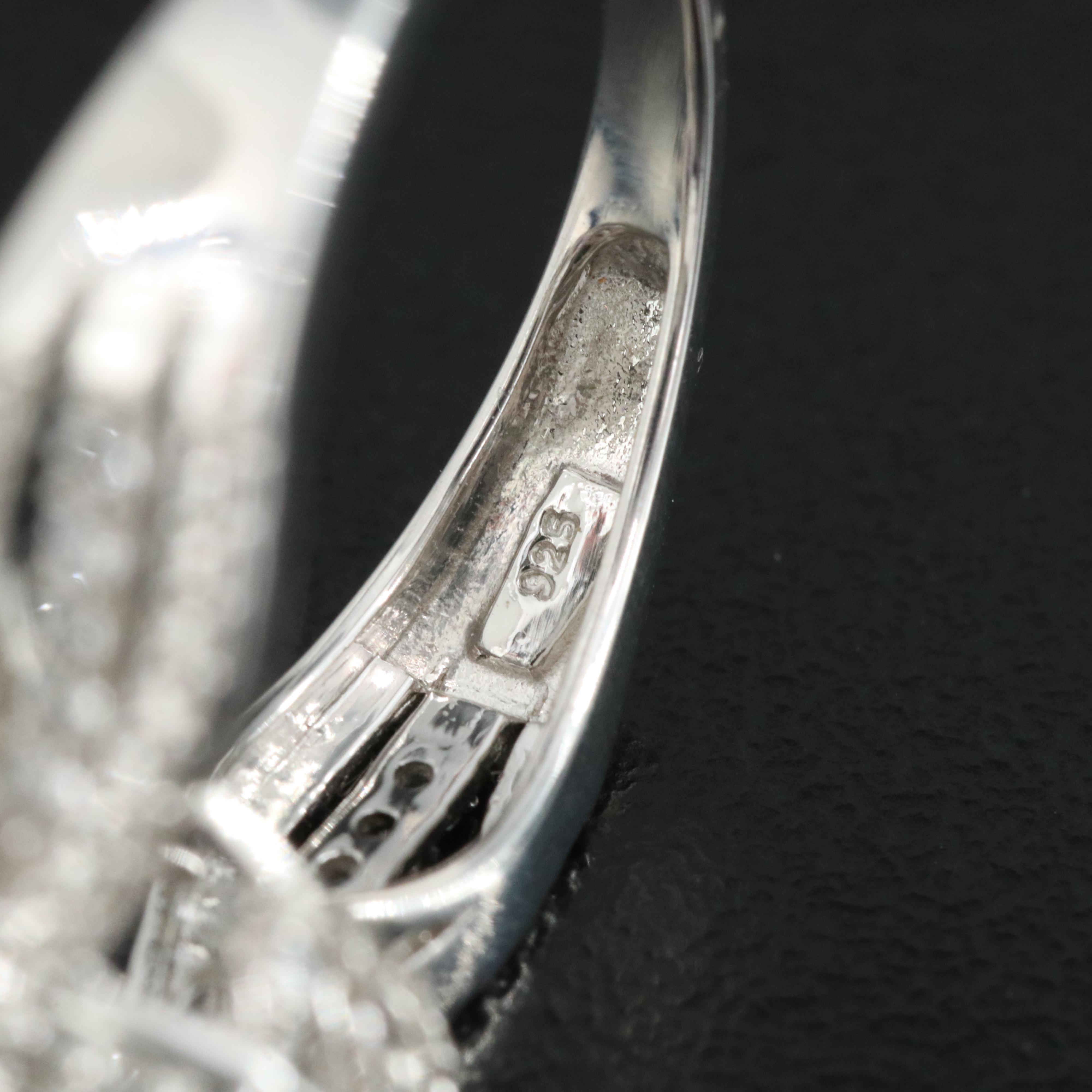 Sterling Color Change and White Sapphire Ring | EBTH