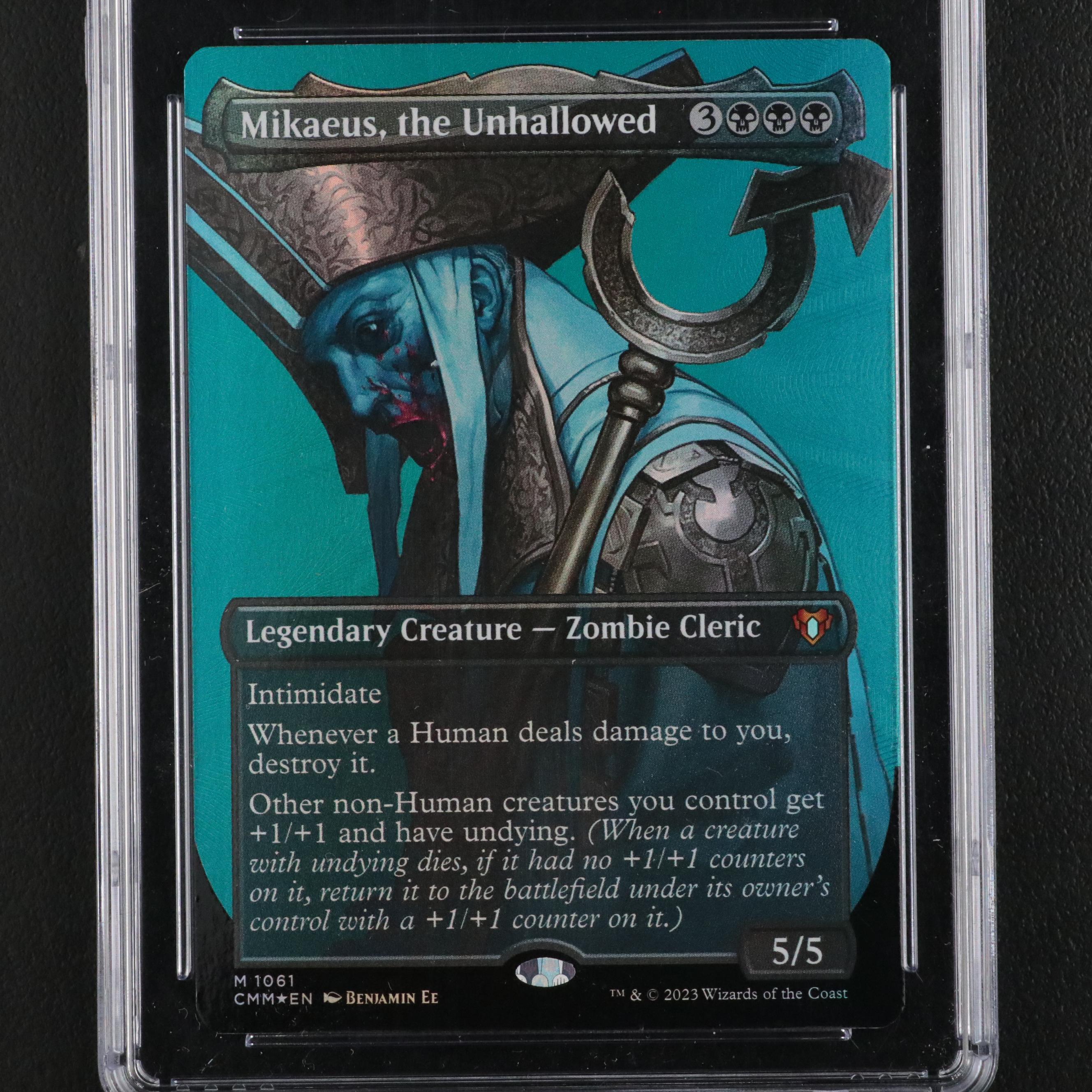 2023 MTG Mikaeus the Unhallowed Commander Masters Foil Graded CGC 10 | EBTH