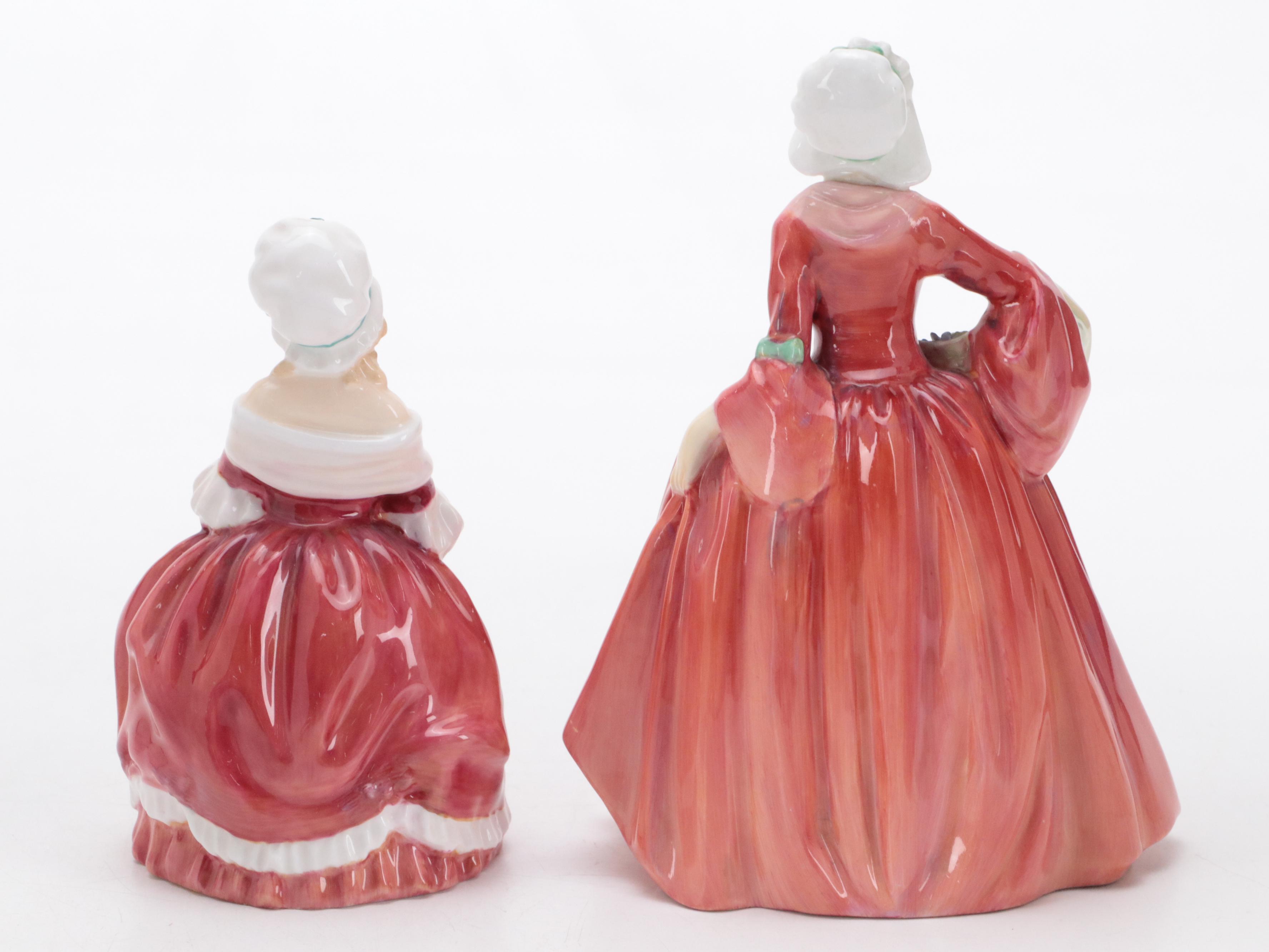 Royal Doulton "Home Again," "Janet," and "Peggy" Bone China Figurines ...