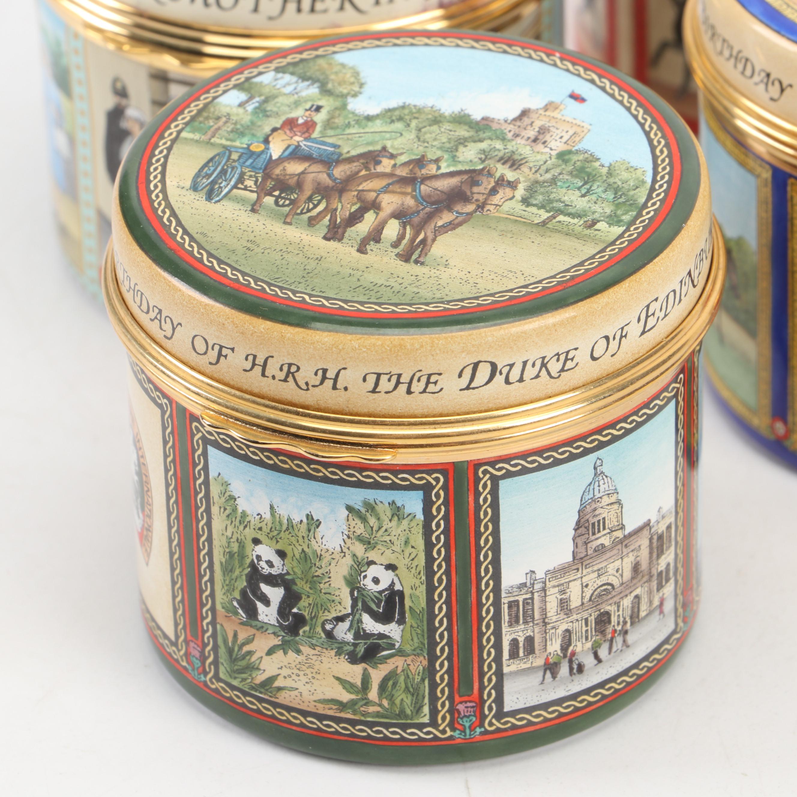 Halcyon Days Enameled Metal Limited Edition Commemorative Boxes | EBTH