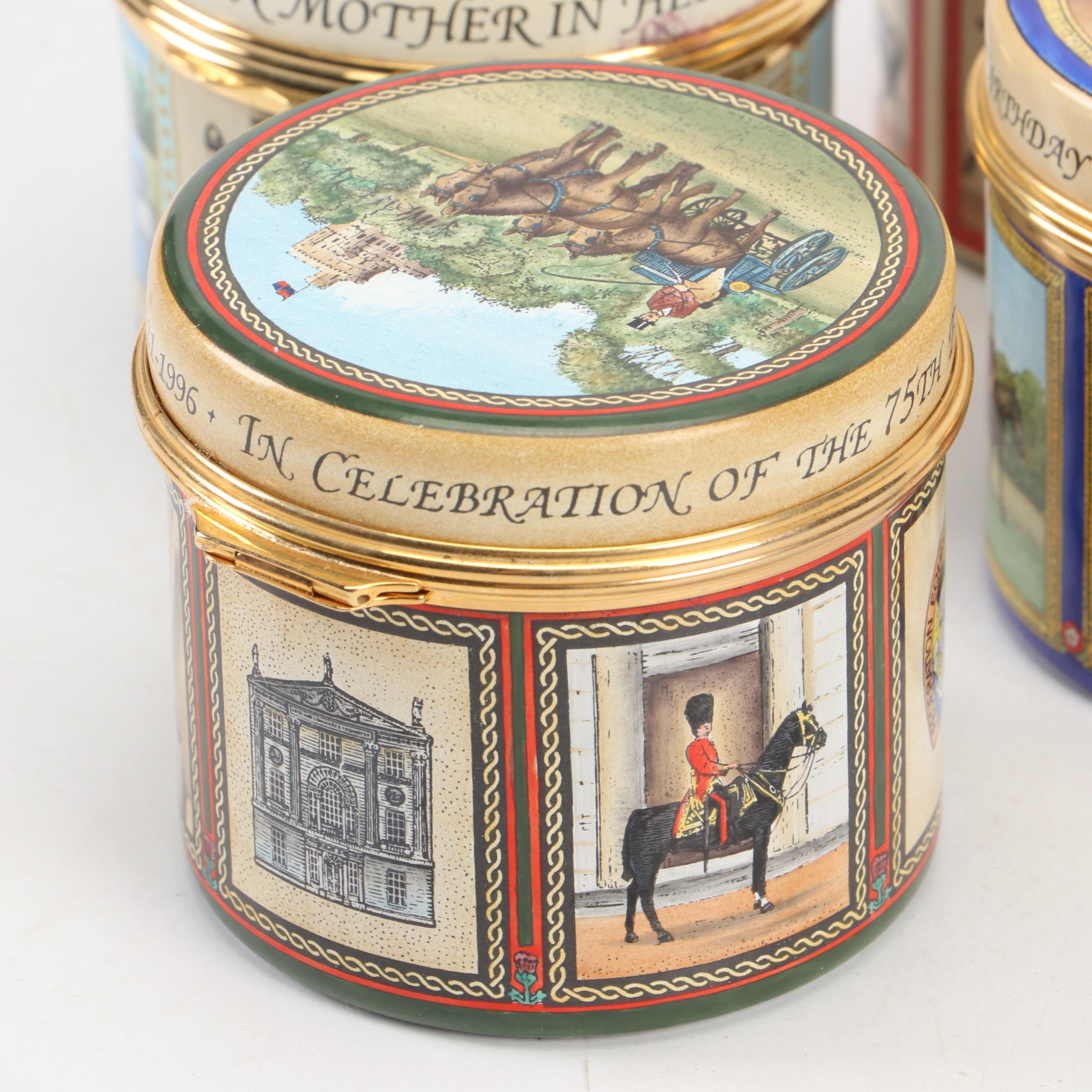 Halcyon Days Enameled Metal Limited Edition Commemorative Boxes | EBTH