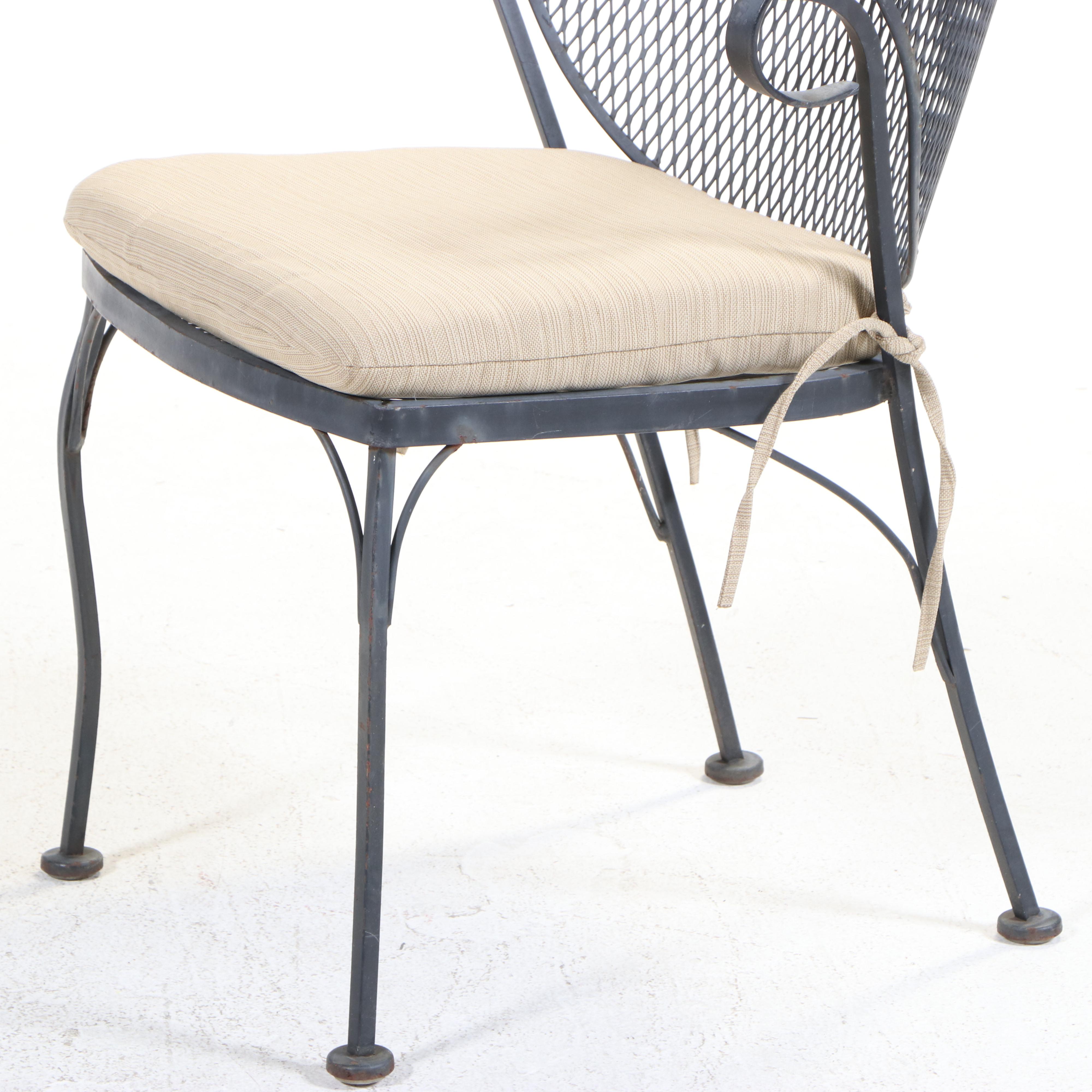 Three-Piece Wire Mesh Patio Bistro Set | EBTH