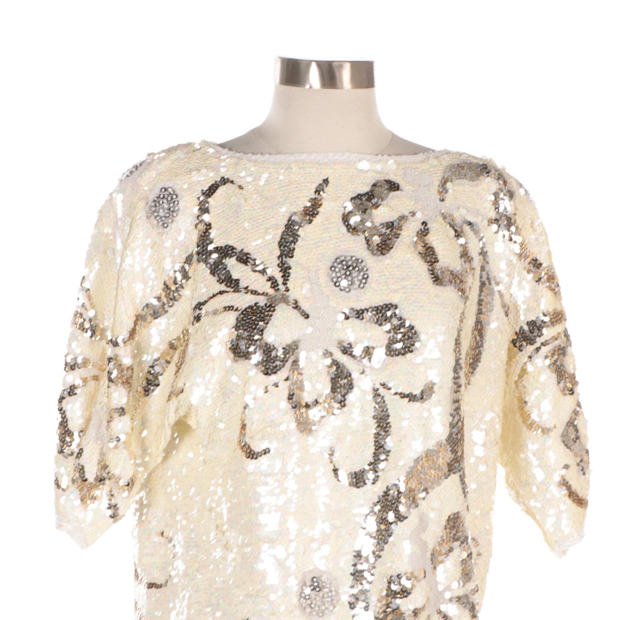 Sequined and Beaded Tops | EBTH