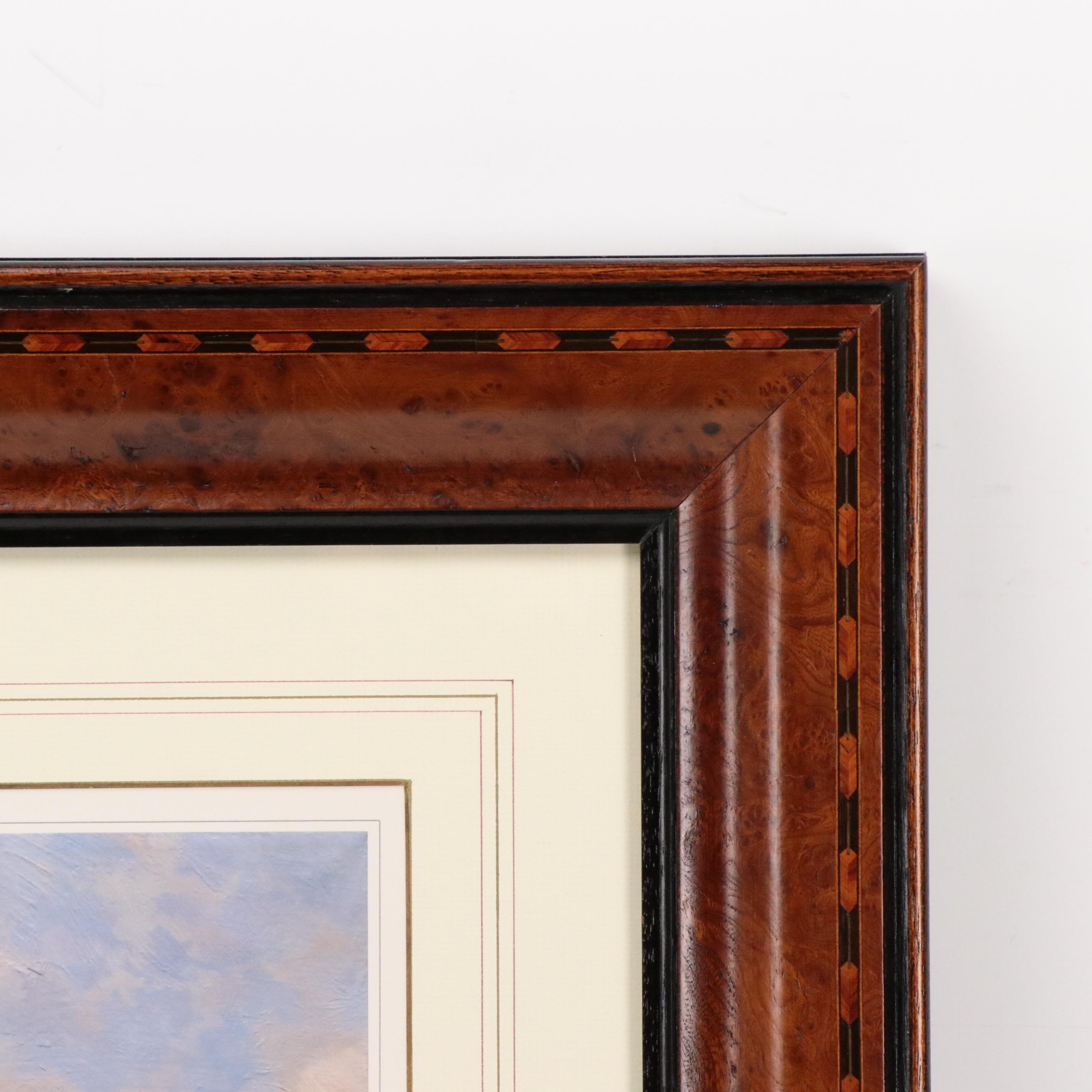 Michael Blaser Offset Lithograph "The Public Landing - Cincinnati, 1935 ...