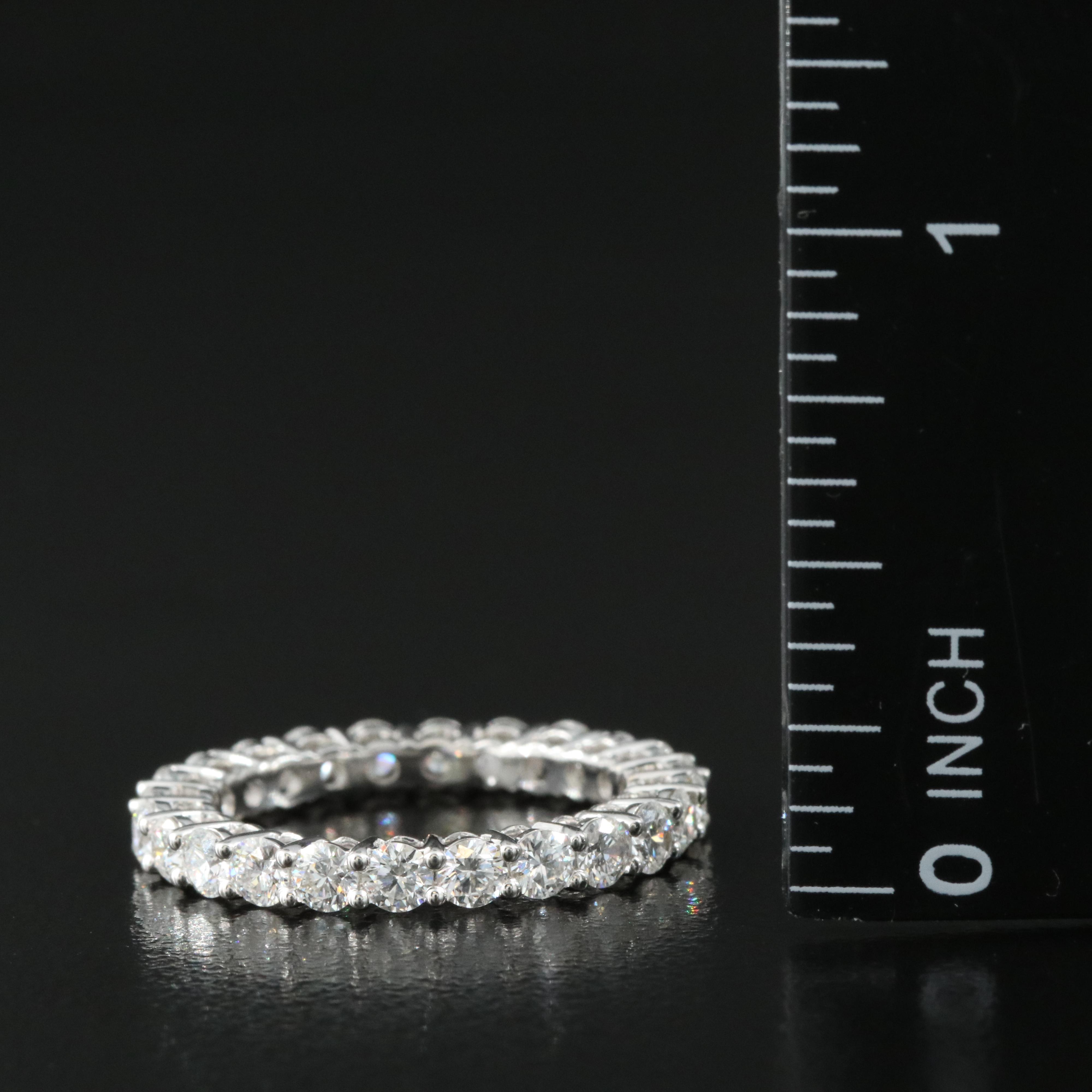 14K 2.77 CTW Lab Grown Diamond Eternity Band | EBTH