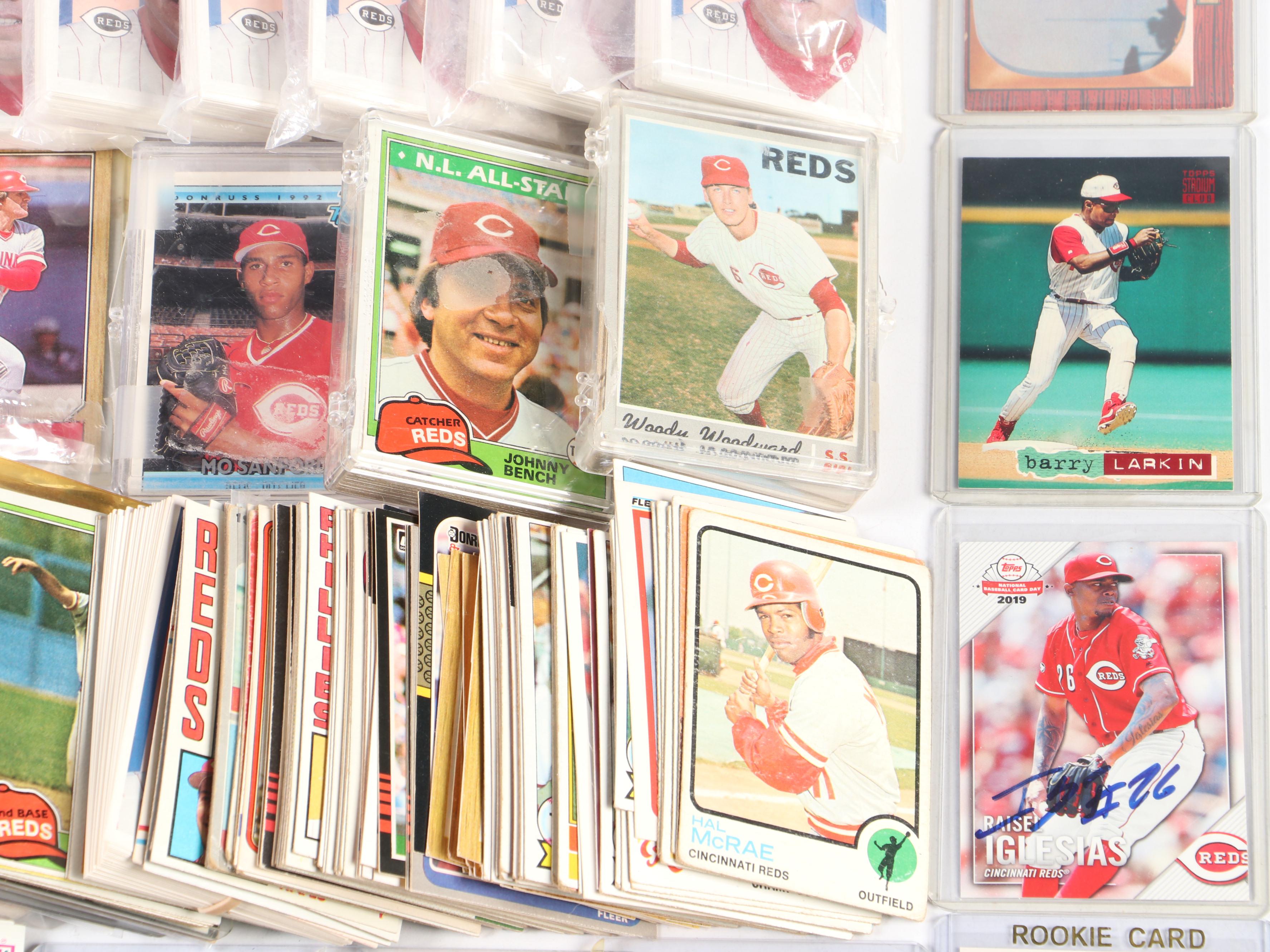 Cincinnati Reds Baseball Cards Featuring Ken Griffey Jr. and More ...