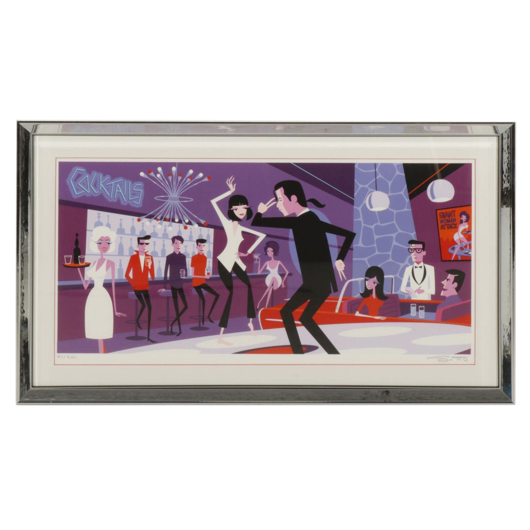 Josh "Shag" Agle Serigraph "You Never Can Tell," 2018 | EBTH