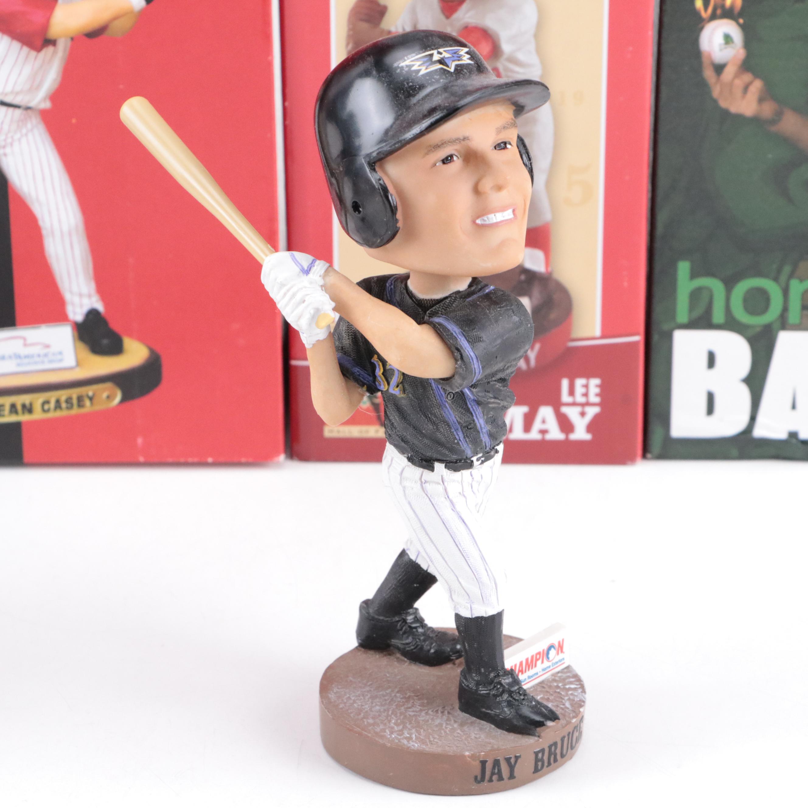 Cincinnati Reds Bobbleheads Featuring Homer Bailey, Jay Bruce, and More ...