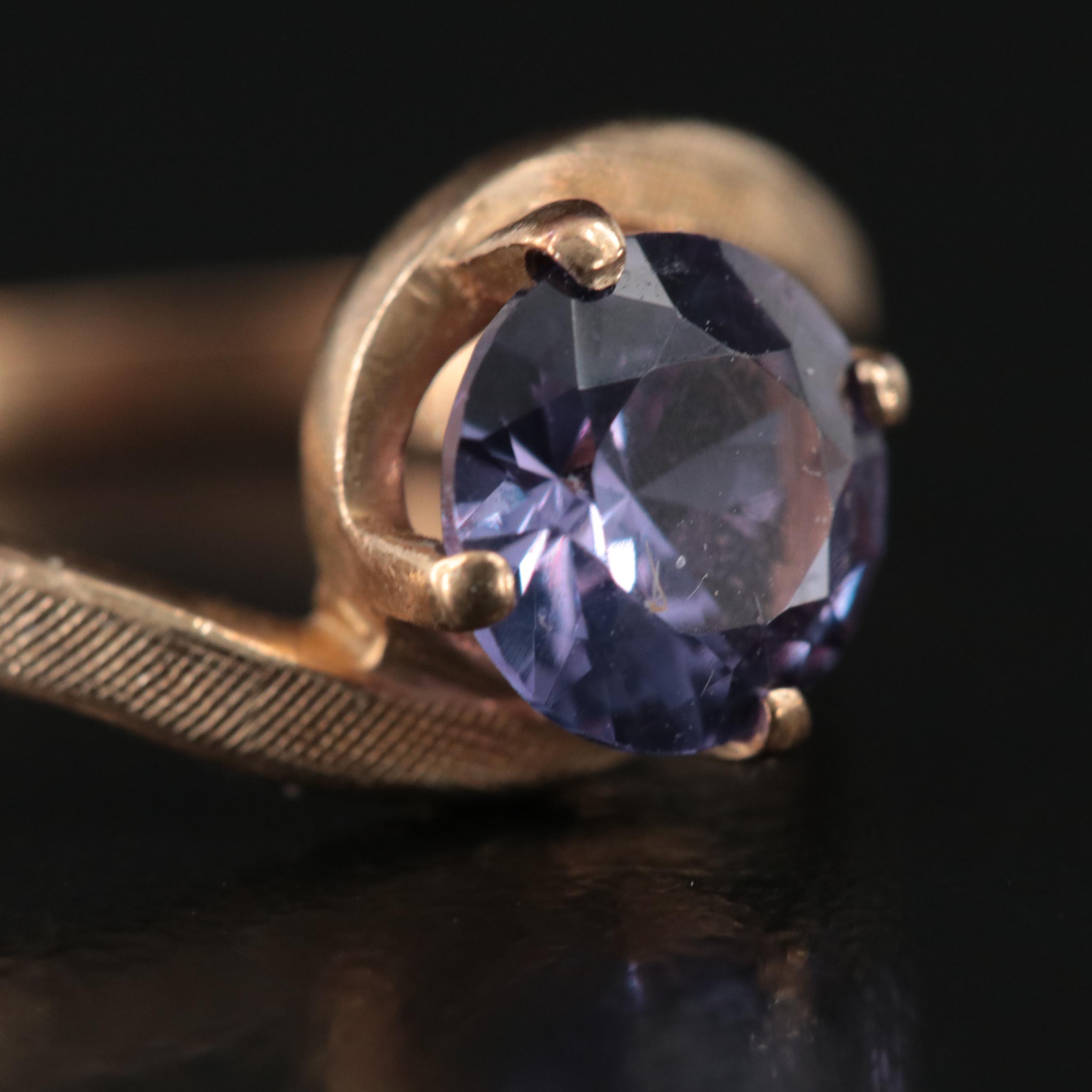 10K Color Change Sapphire Ring | EBTH