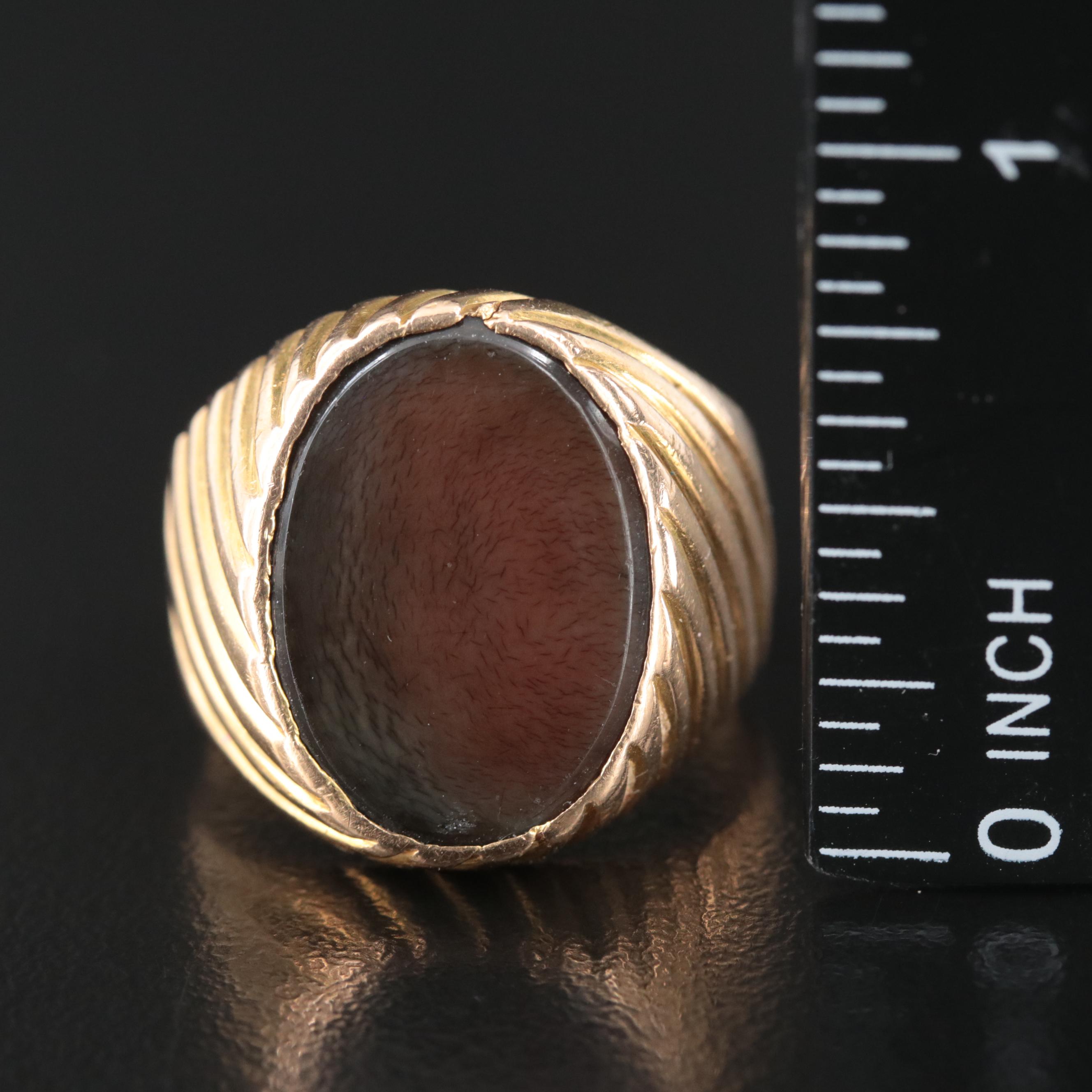 18K Sard Ring | EBTH
