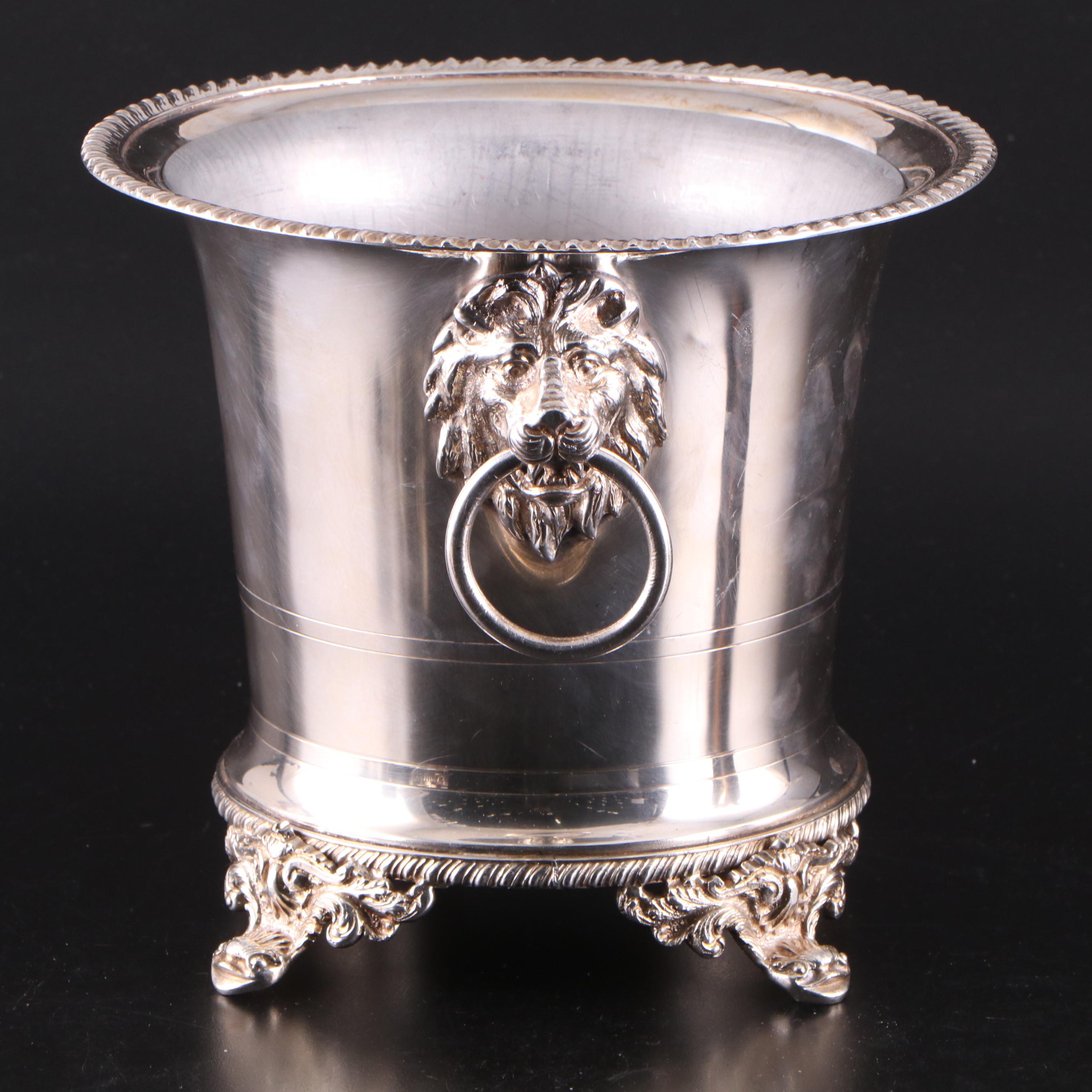 Dunhill Silver Plate Art Deco Style Cocktail Shaker Pitcher with Other ...