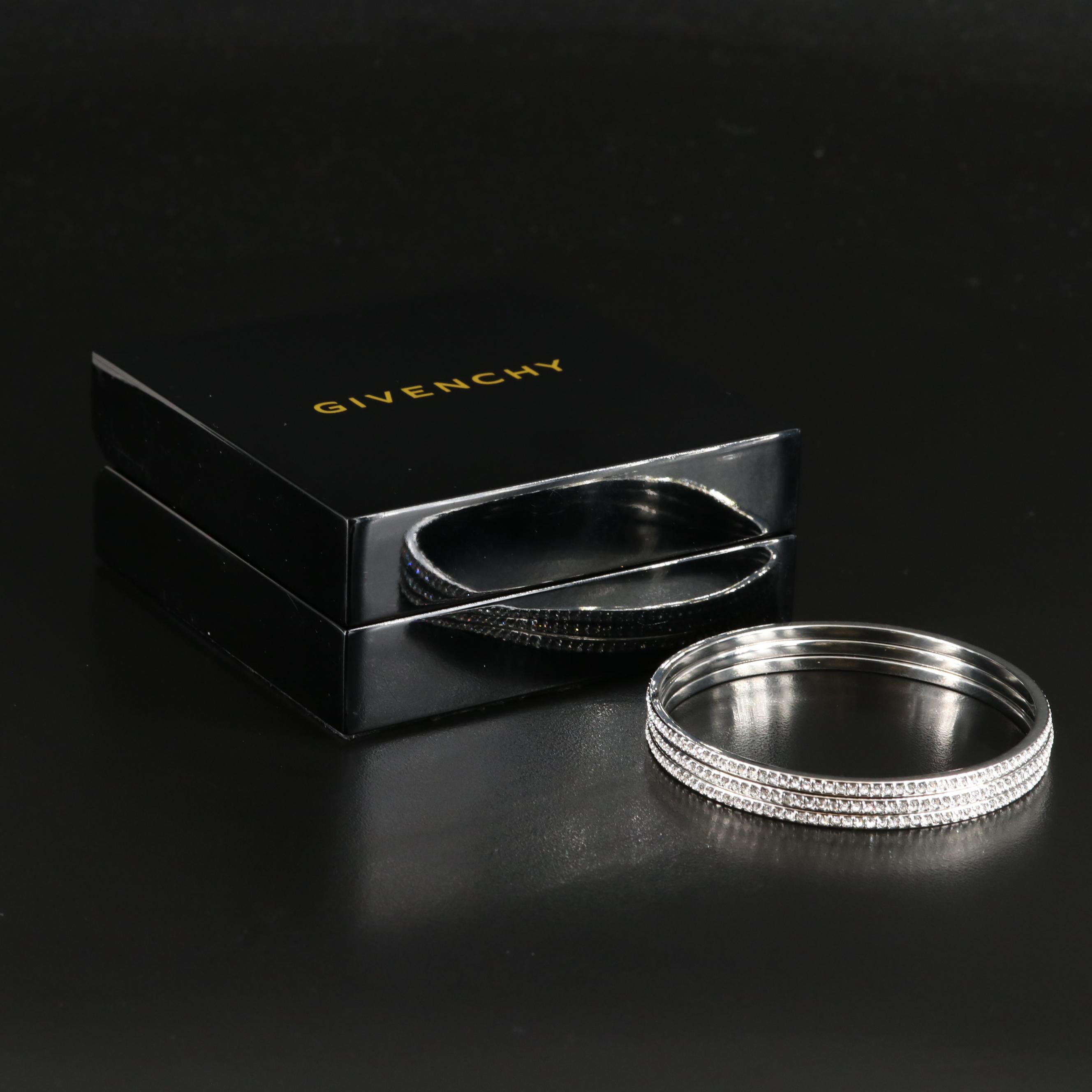 Givenchy Crystal Stacking Bracelets | EBTH