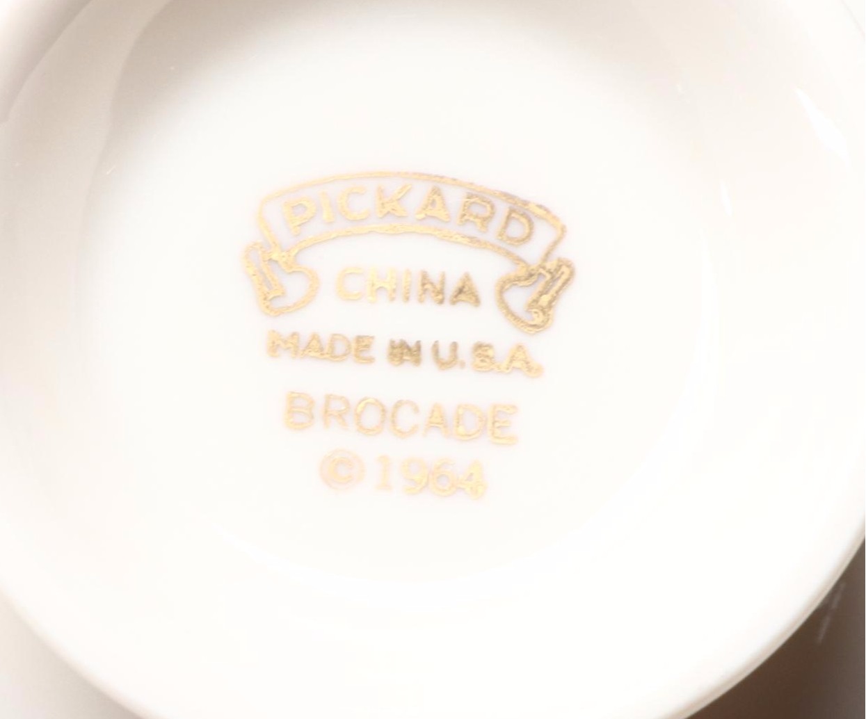 Pickard China "Brocade" Dinnerware and Platter, 1964-2009 | EBTH