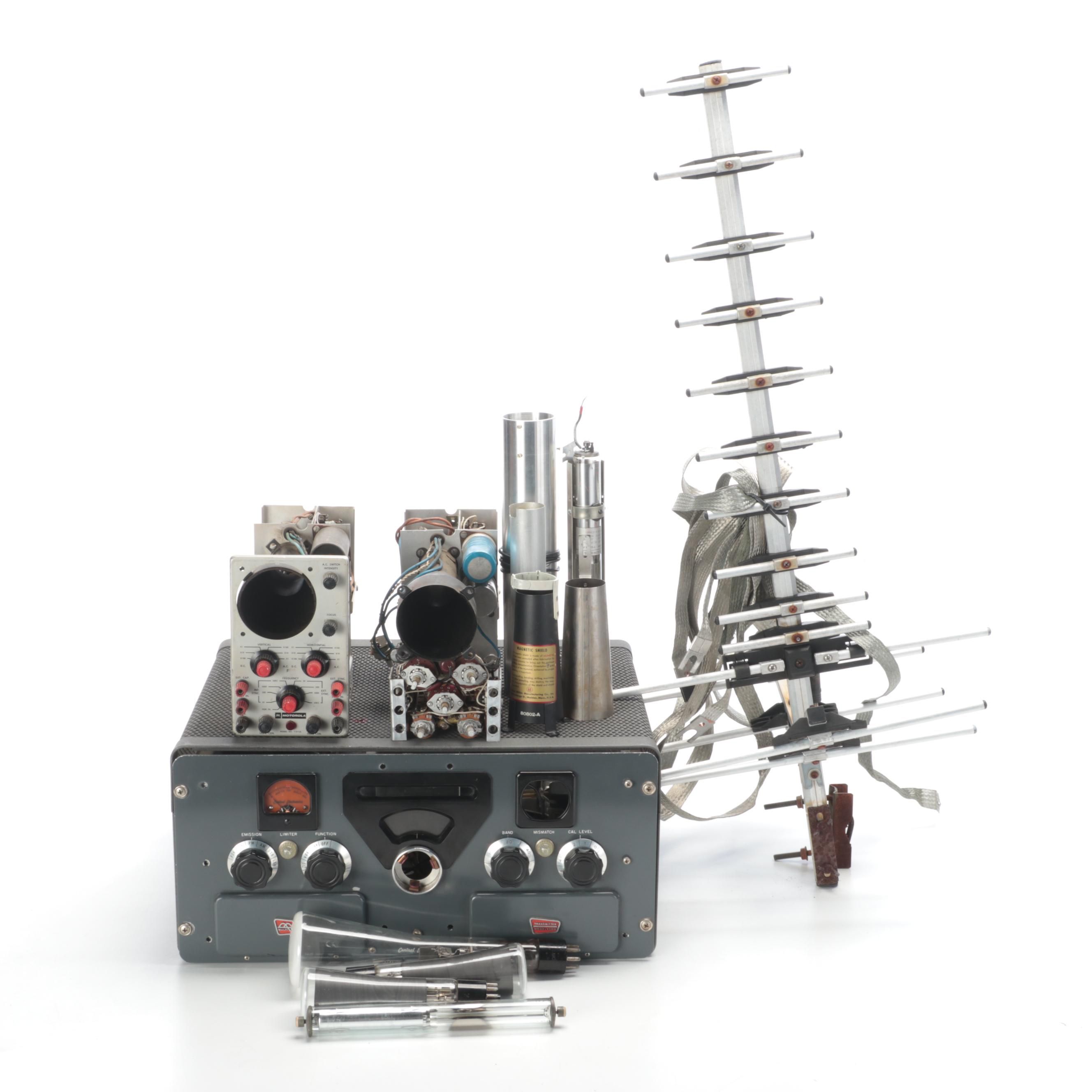 Central Electronics With Heath Ham Radio Components | EBTH