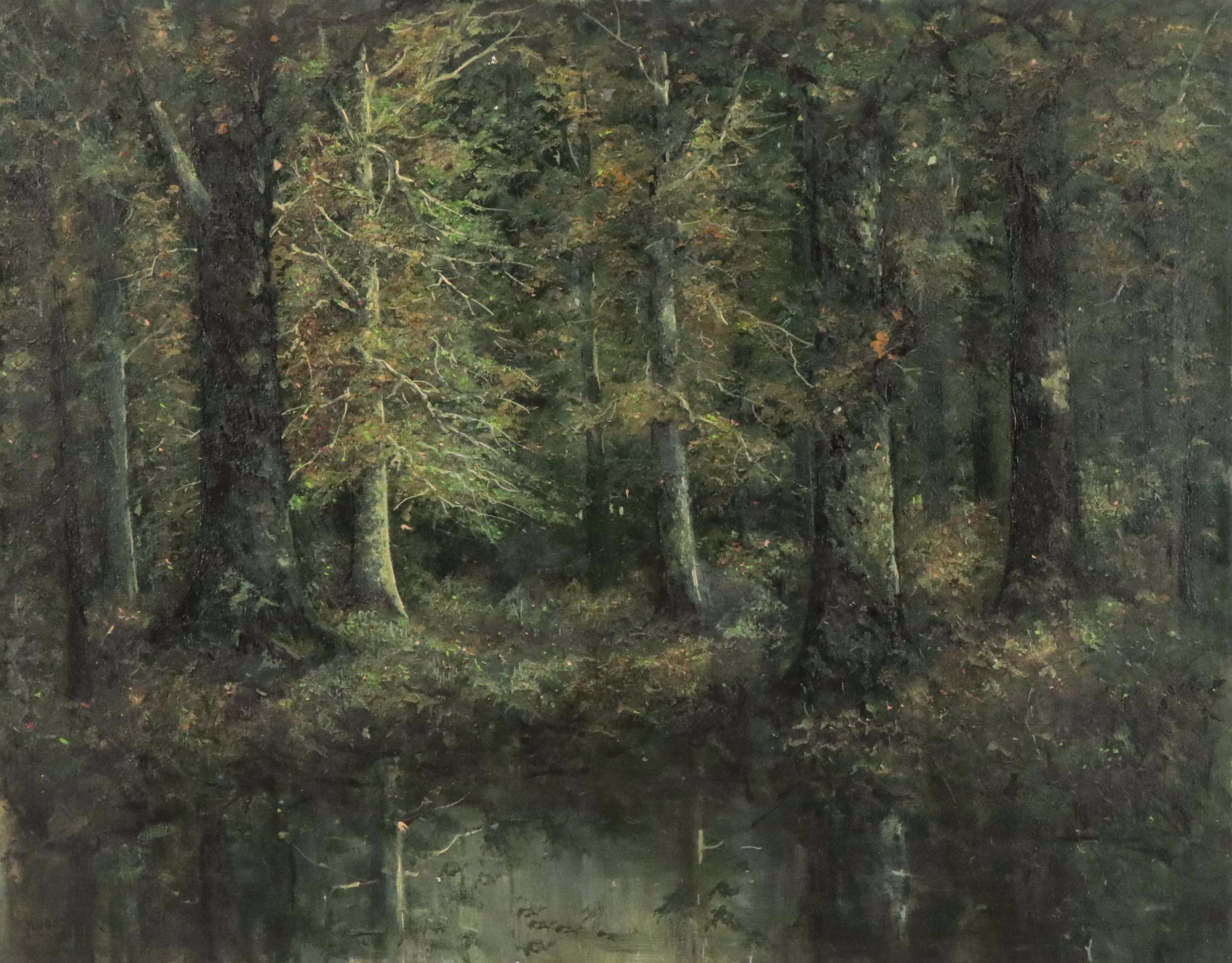 Robert H. Joseph Forest Landscape Oil Painting "Giant Sentinels" | EBTH